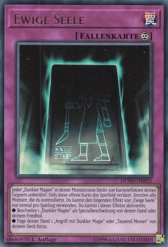 Recollectibles Sammelkarte Yugioh Karte Ewige Seele Deutsch Yu Gi Oh