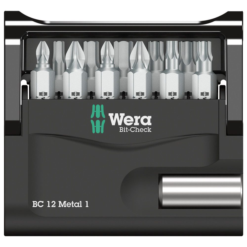 Wera Bit-Set, 12-St., Check 12 Metal 1