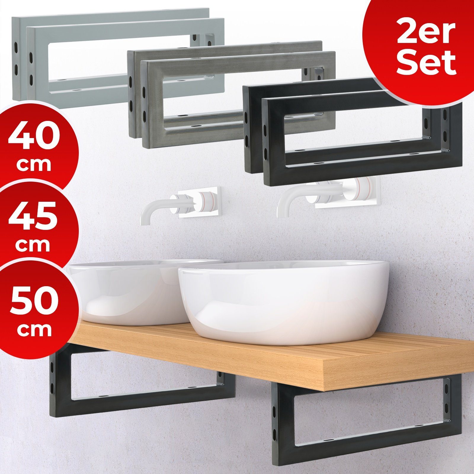 Otto Trade™ Купити Ніжки для столу Tischbein Wandkonsole Für