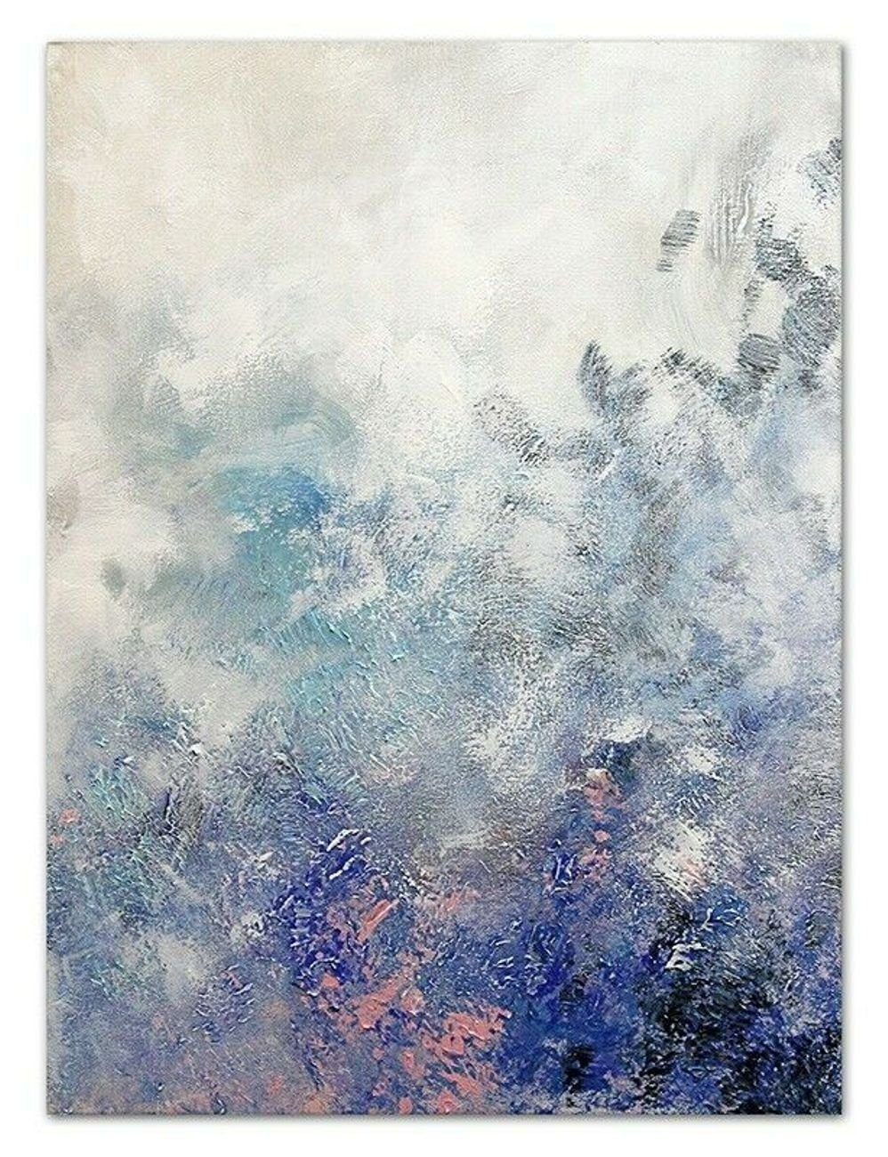 Jvmoebel Gemälde Kunst Abstrakt Modern Ölbild Gemälde Leinwand Echte