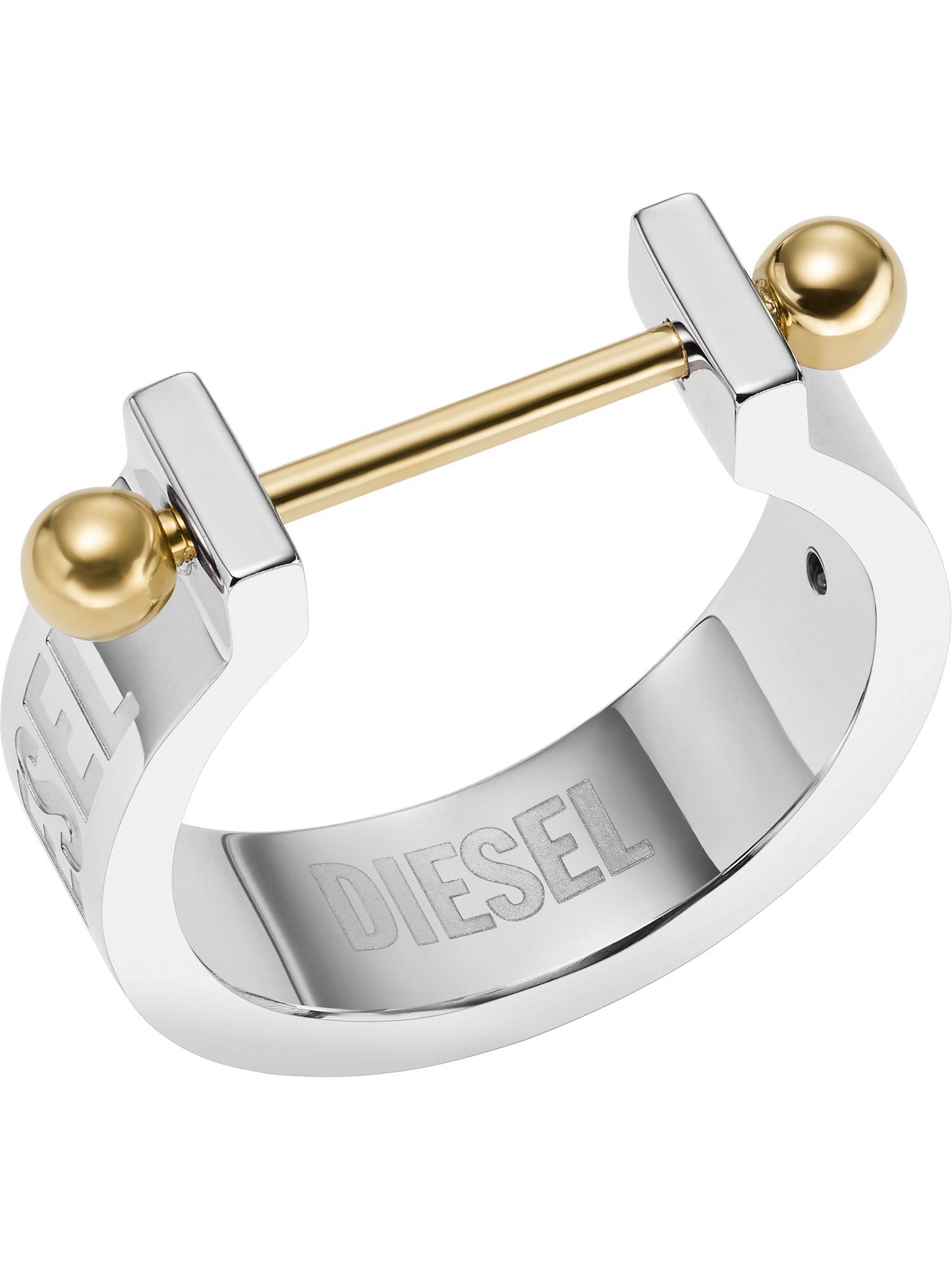 Diesel Fingerring Diesel Herrenring, Farbe: mehrfarbig
