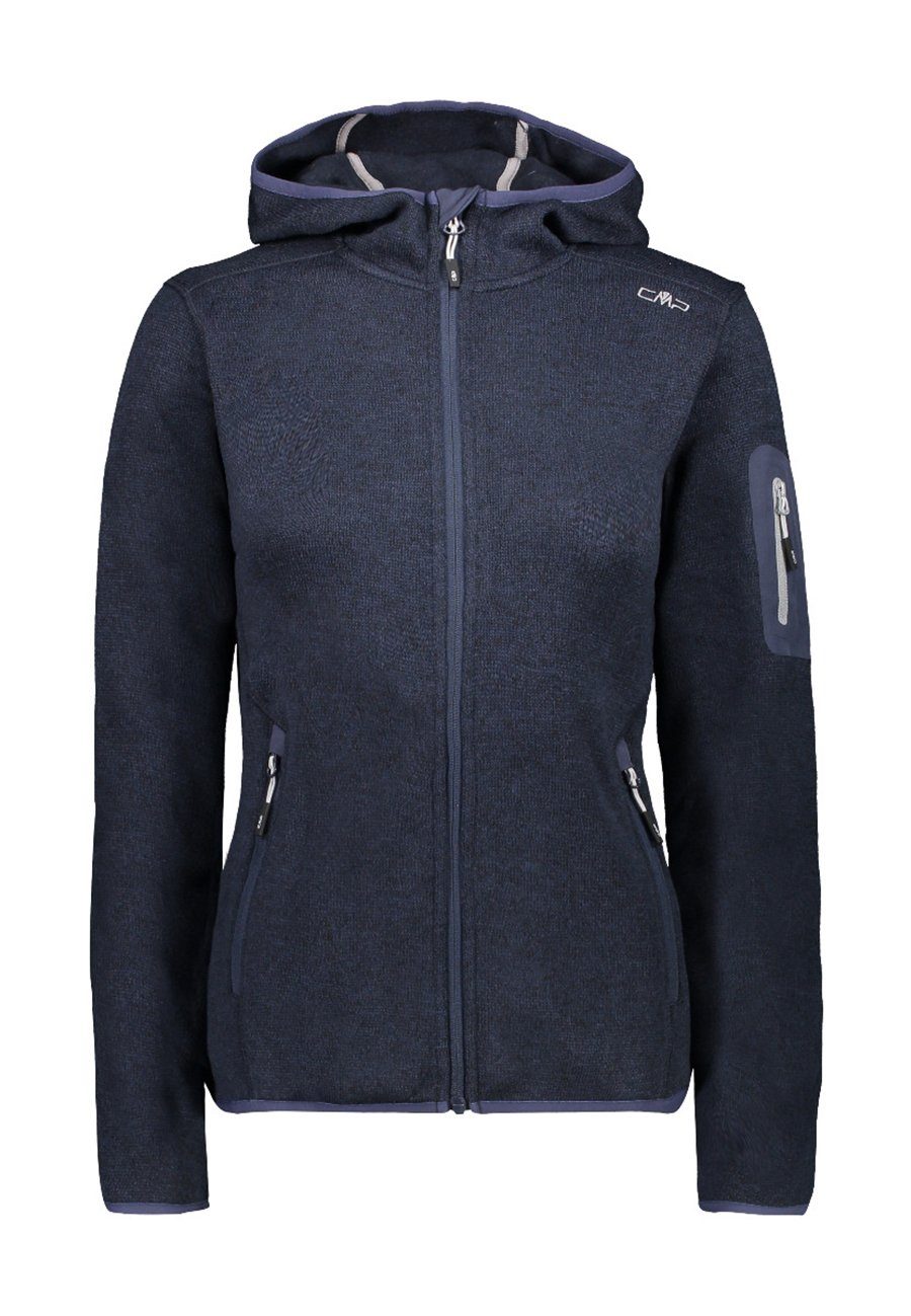 Cmp Strickjacke Cmp Damen Strickfleecejacke Mit Kapuze 3h19826 16n