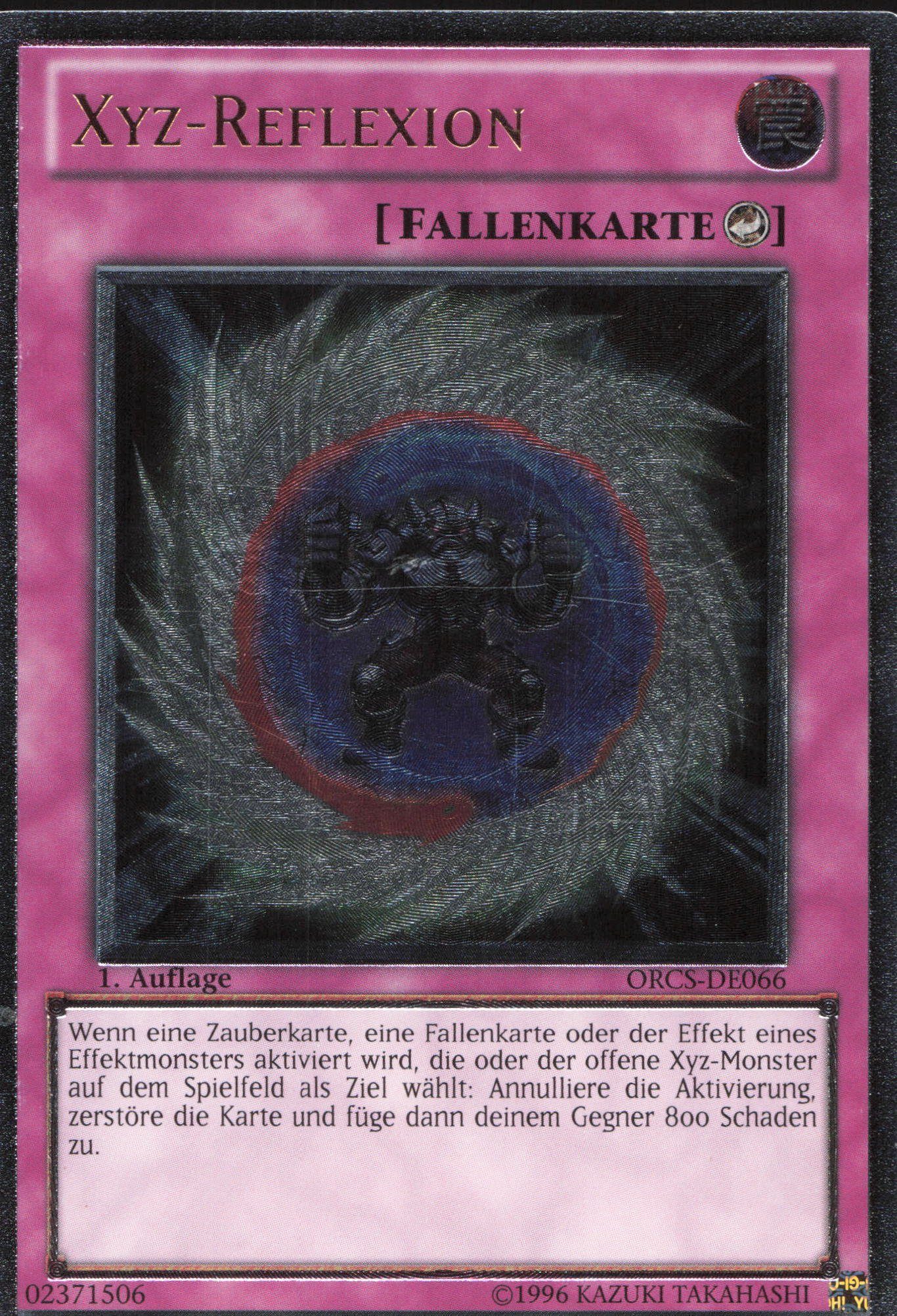 Recollectibles Sammelkarte Yugioh Karte Xyz Reflexion V 2 Yu Gi Oh