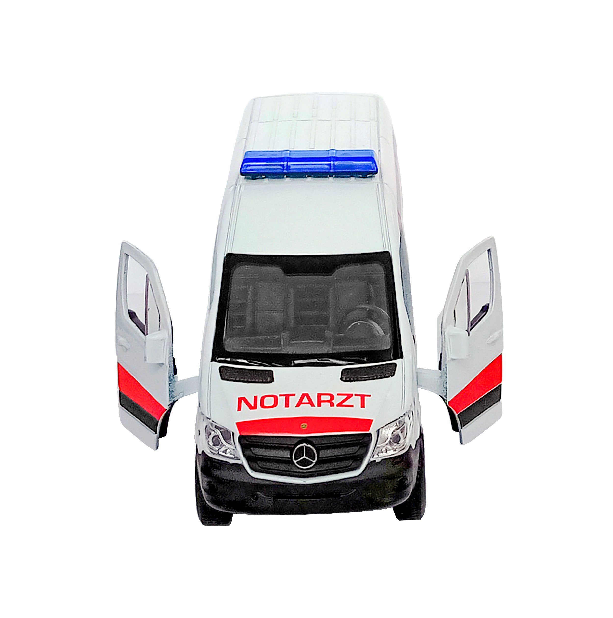 Welly Modellauto MERCEDES BENZ Sprinter Notarzt Modellauto Metall ...