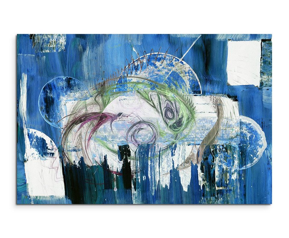 Sinus Art Leinwandbild Abstrakt 1330 120x80cm Otto