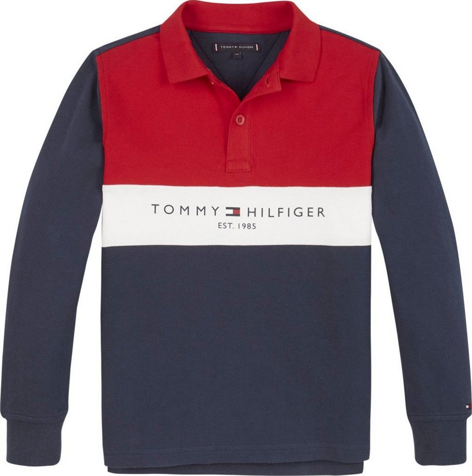 Tommy Hilfiger Langarm Poloshirt Bold Colorblock Polo Ls Online
