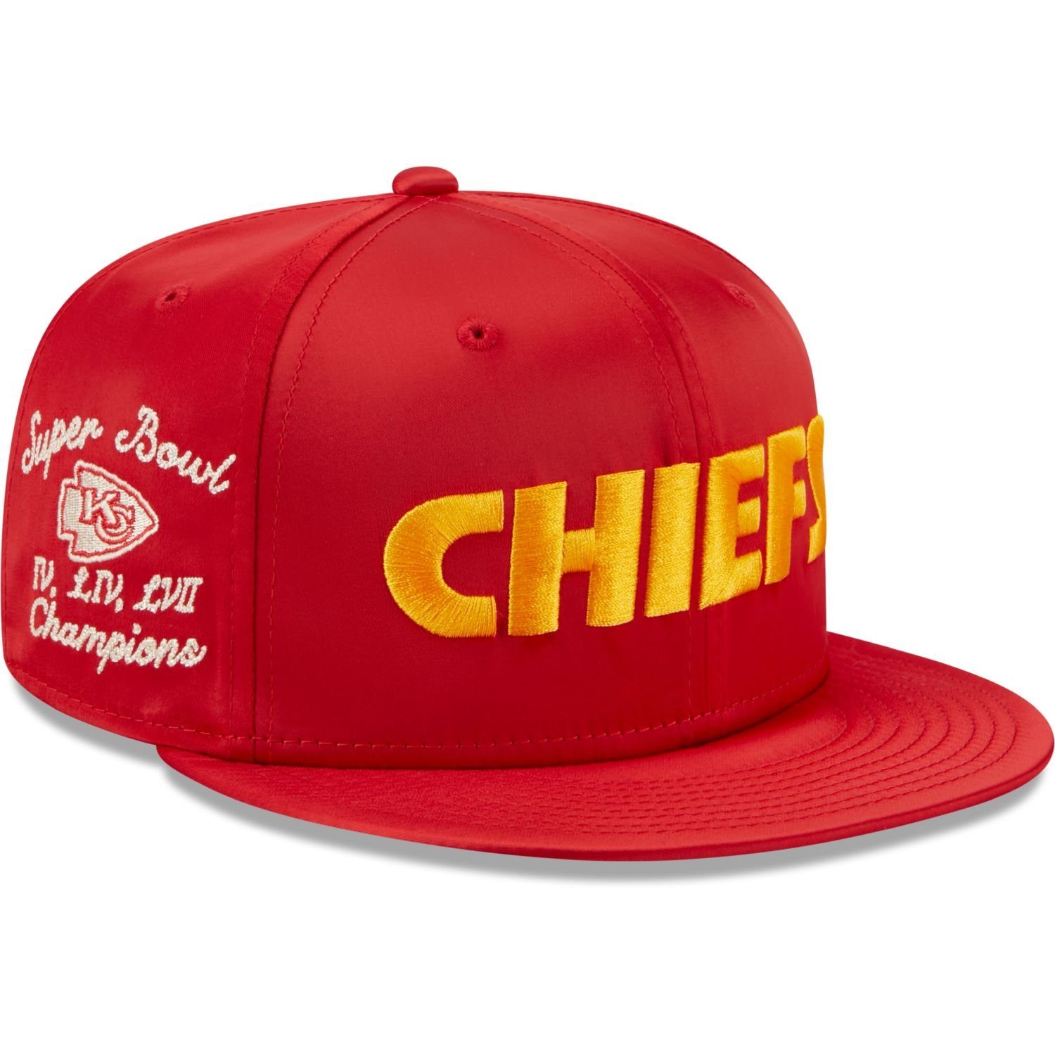 New Era Snapback Cap 9Fifty SATIN SCRIPT Kansas City Chiefs