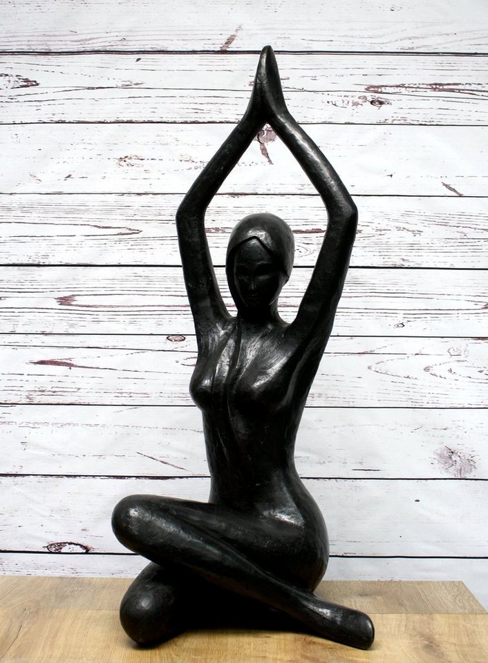 Bronzeskulpturen Skulptur Bronzefigur Erotisch Sitzender Frauenakt Modern