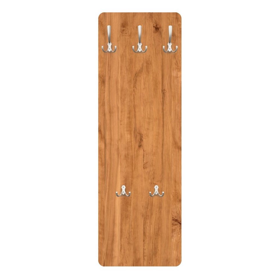 Bilderdepot24 Garderobenpaneel Design Holzoptik Bretteroptik Muster