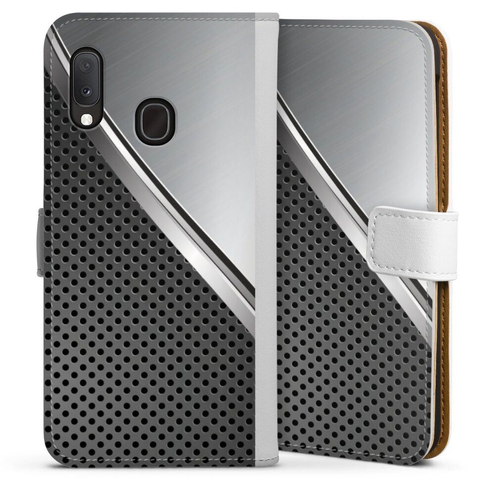 Deindesign Handyhülle Duo Metal Surface Samsung Galaxy A20e Hülle