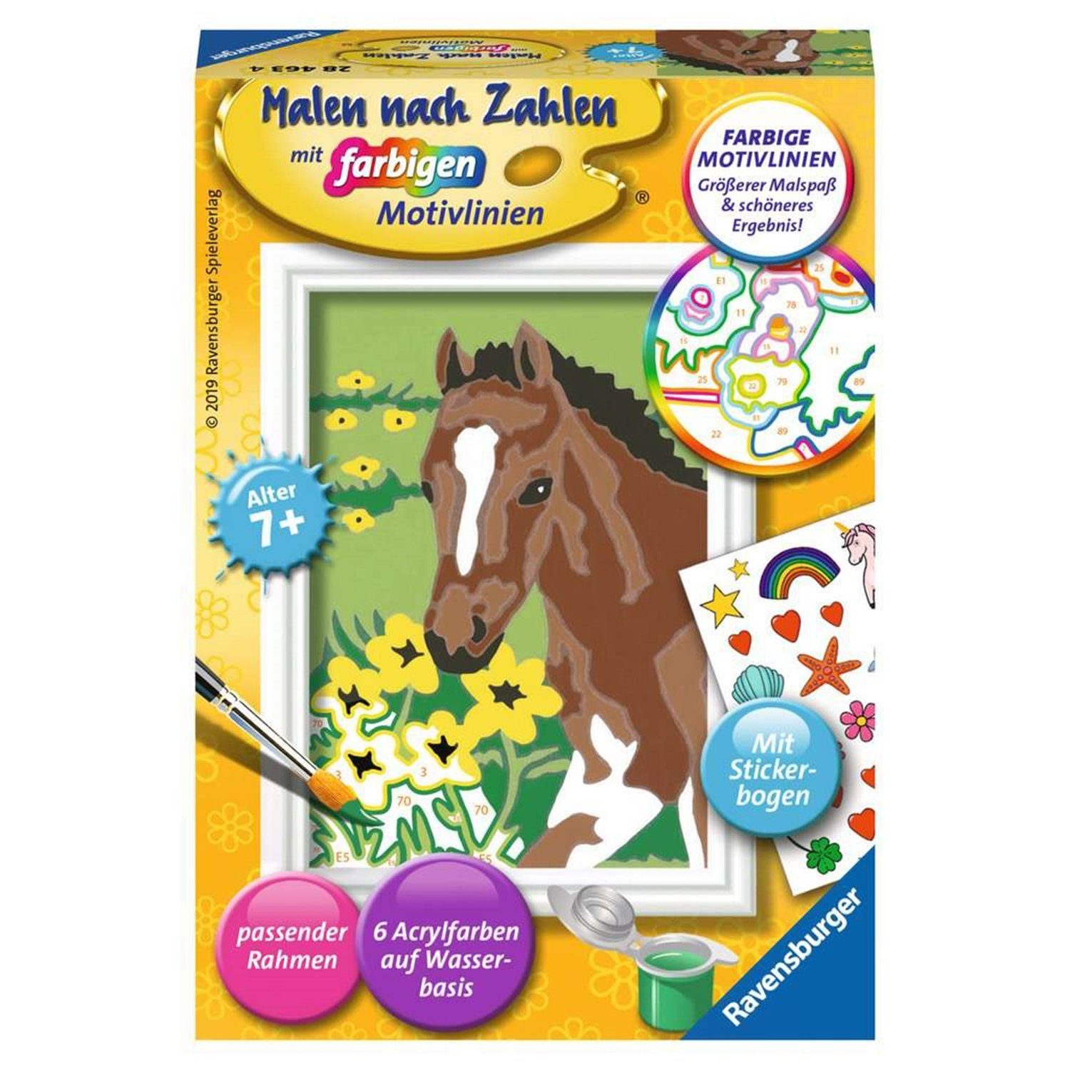 Ravensburger Malen nach Zahlen 28463 Fohlen Malen nach Zahlen