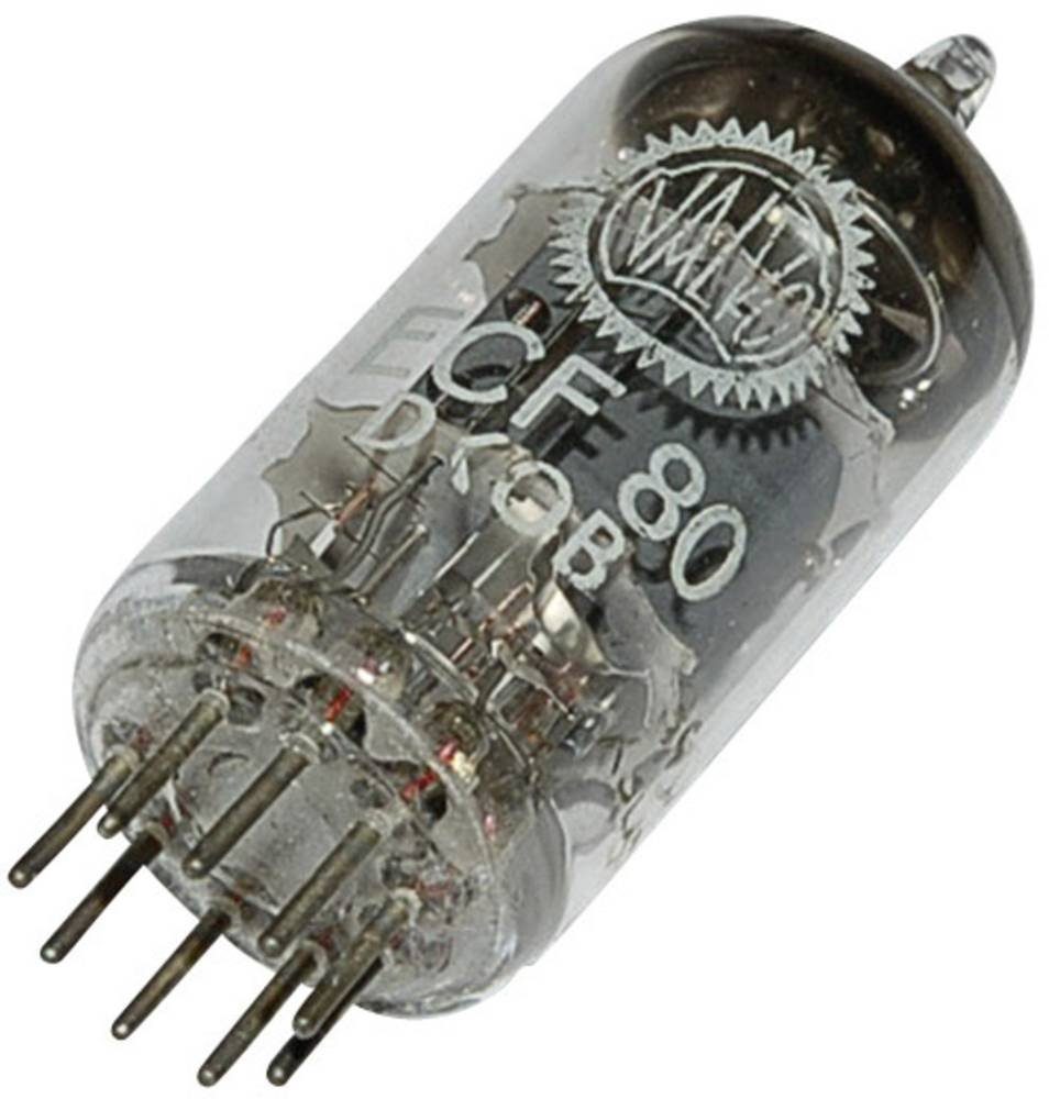voelkner selection Kabelkanal ECF 80 = 6 BL 8 Elektronenröhre Triode-Pentode 100 V, 170 V 14 mA ...