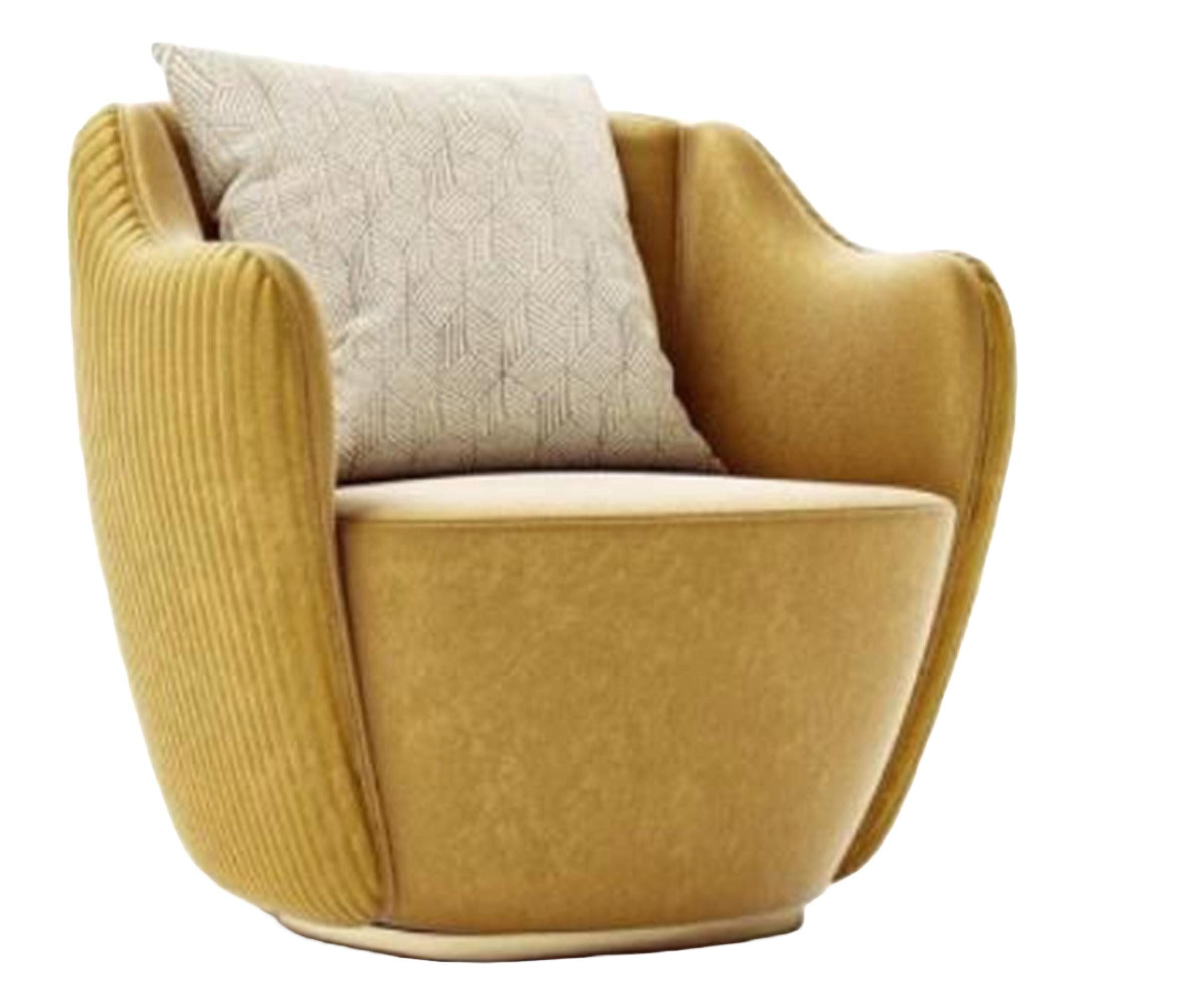 Jvmoebel Sessel Modern Sessel Stoff Sofa Design Polster Sofas Sessel