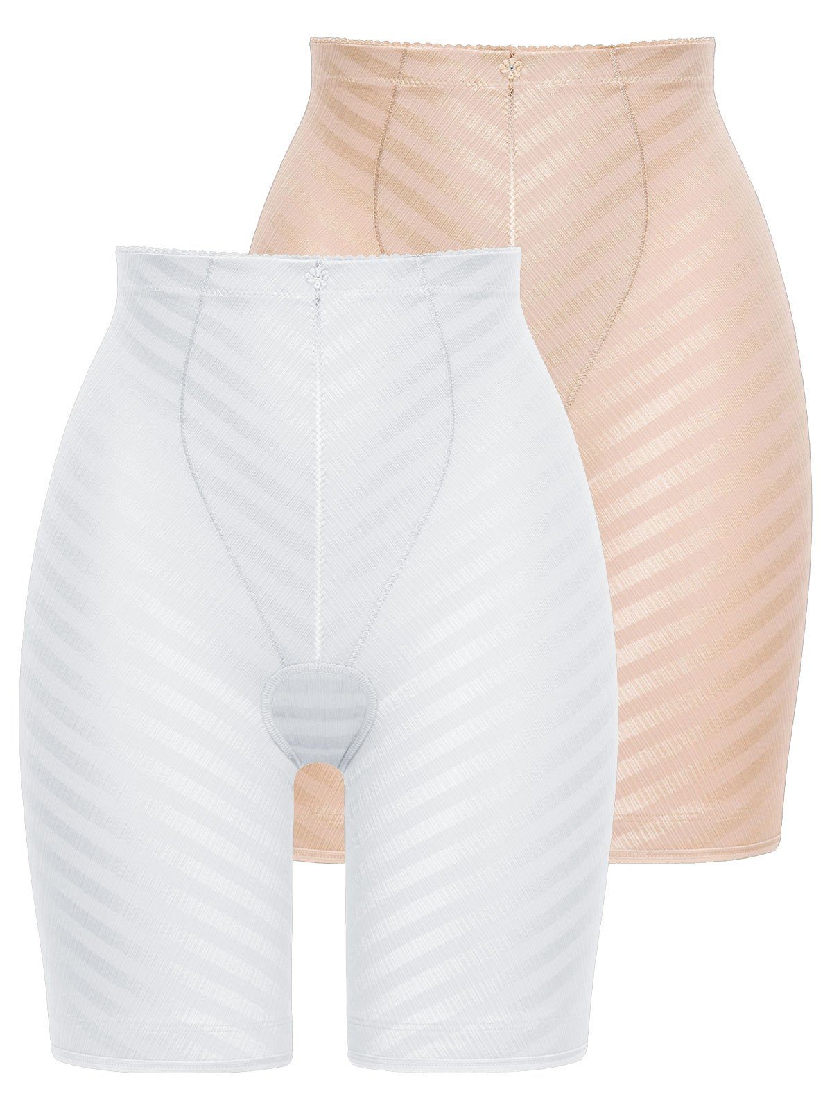 Felina Miederhose 2er Pack Langbein Miederhose Weftloc Spar Set 2 St Verstärkte Bauchpartie