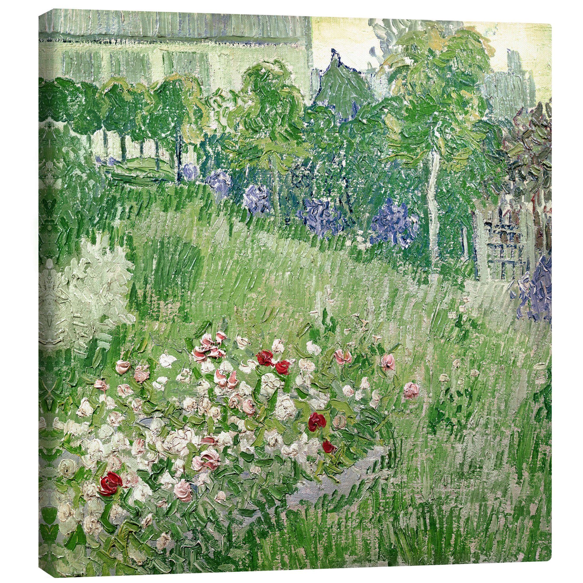 Posterlounge Leinwandbild Vincent Van Gogh Garten Daubignys