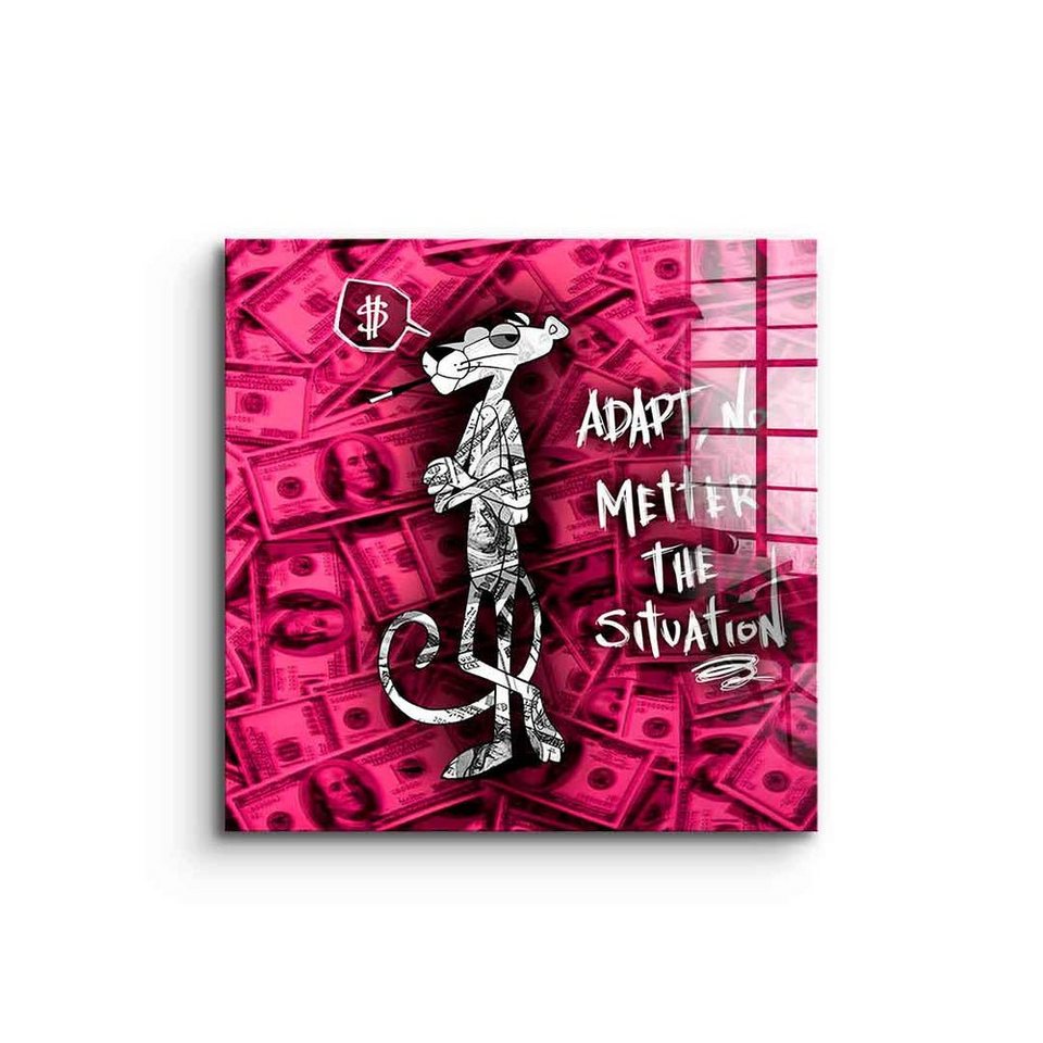 Dotcomcanvas® Acrylglasbild Pink Panther Xx Acrylglas Acrylglasbild