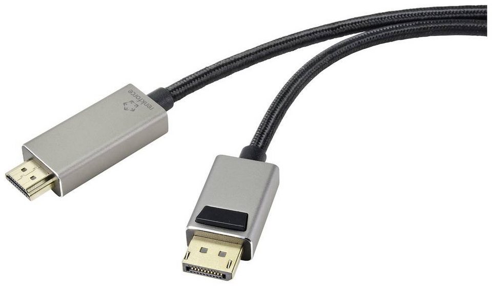 Renkforce Renkforce Rf 4995154 Displayport Hdmi Verbindungskabel 1x