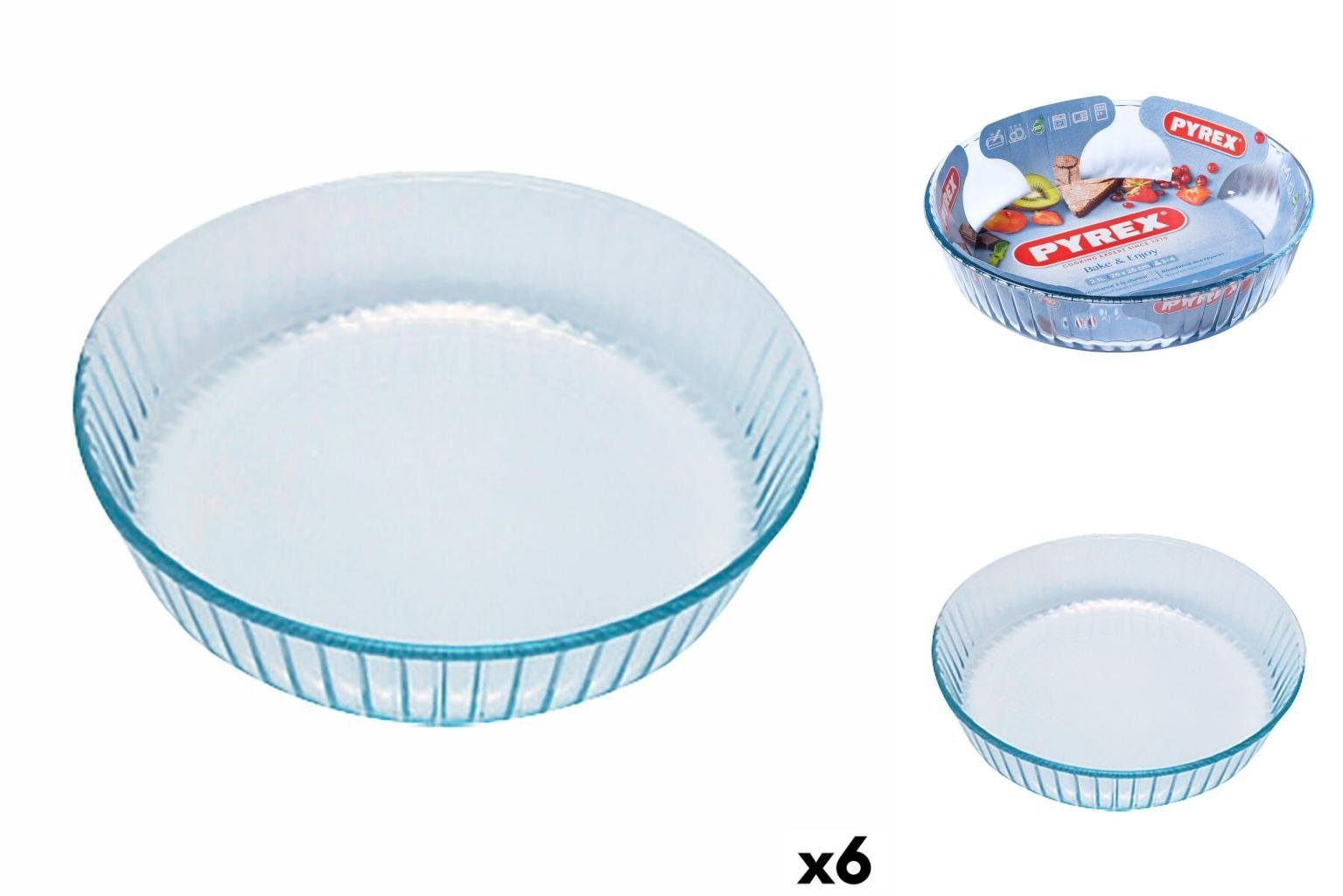 PYREX Backform Pyrex Backform Classic rund Durchsichtig 27 x 27 x 6 cm ...