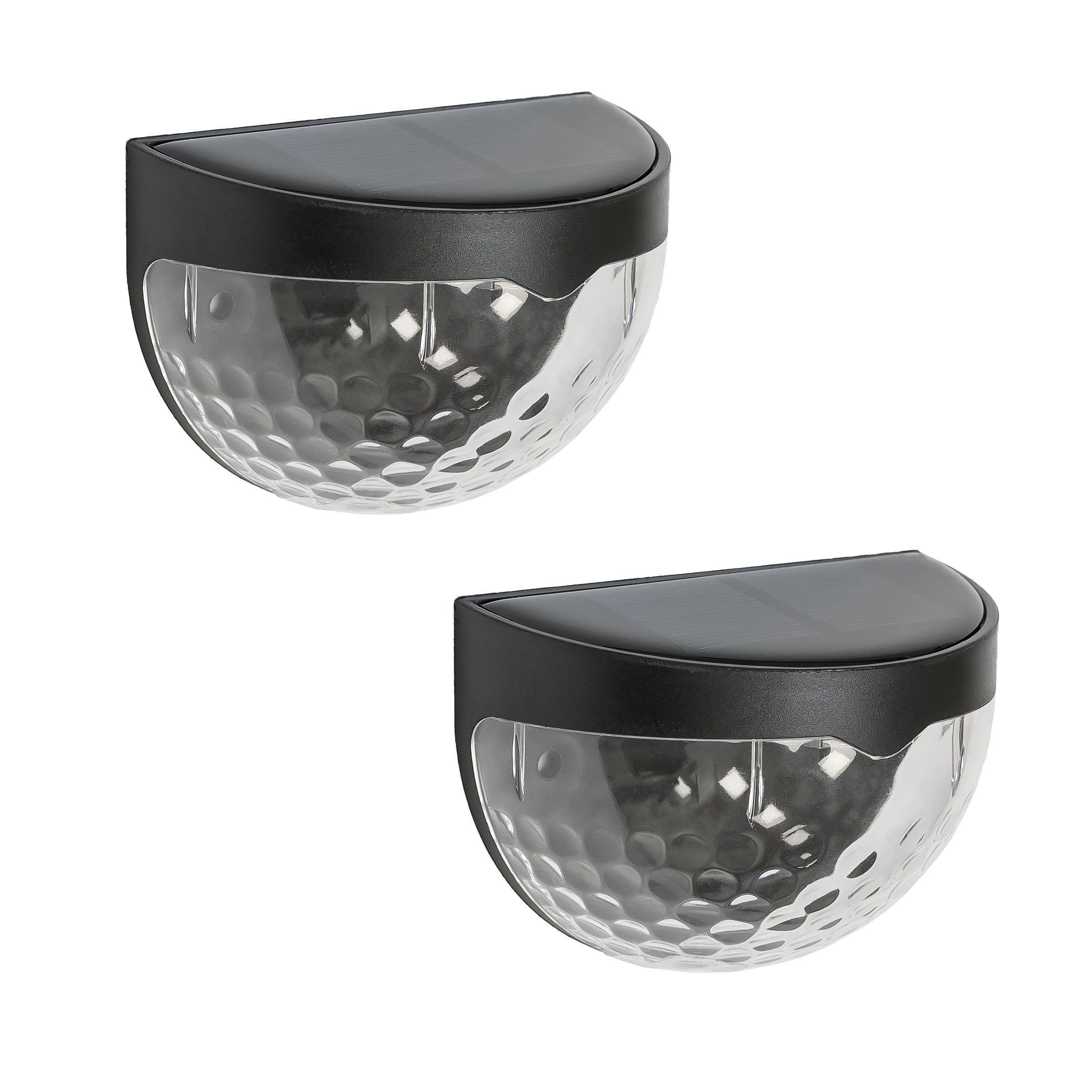 Ic Gardenworld Led Solarleuchte 2 Stück Solar Garten Solarlampen Für
