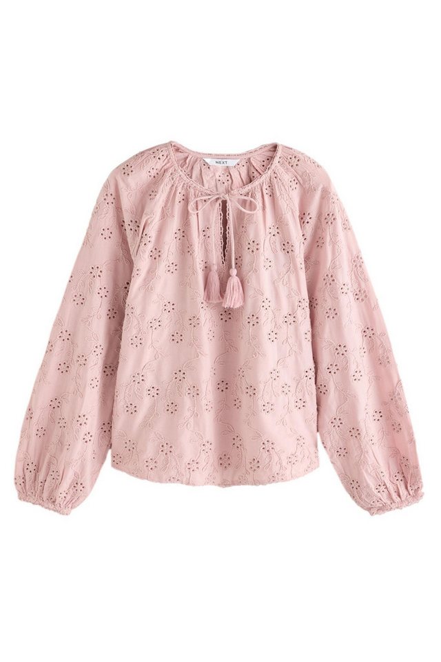 Next Langarmbluse Bluse Mit Langen Ärmeln Aus 100 Baumwolle 1 Tlg