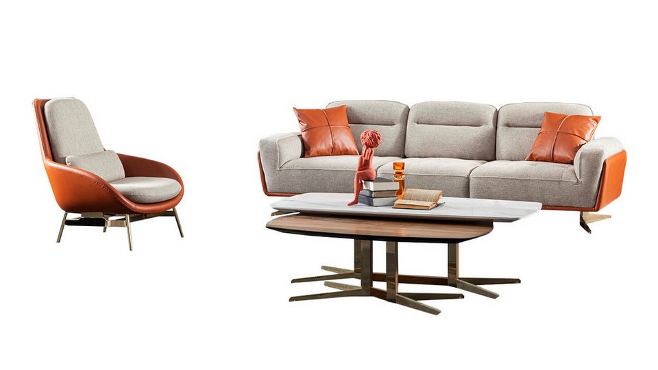 Xlmoebel Wohnzimmer Set 31 Sitzer Sofa Set 3tlg Couch Möbel Für