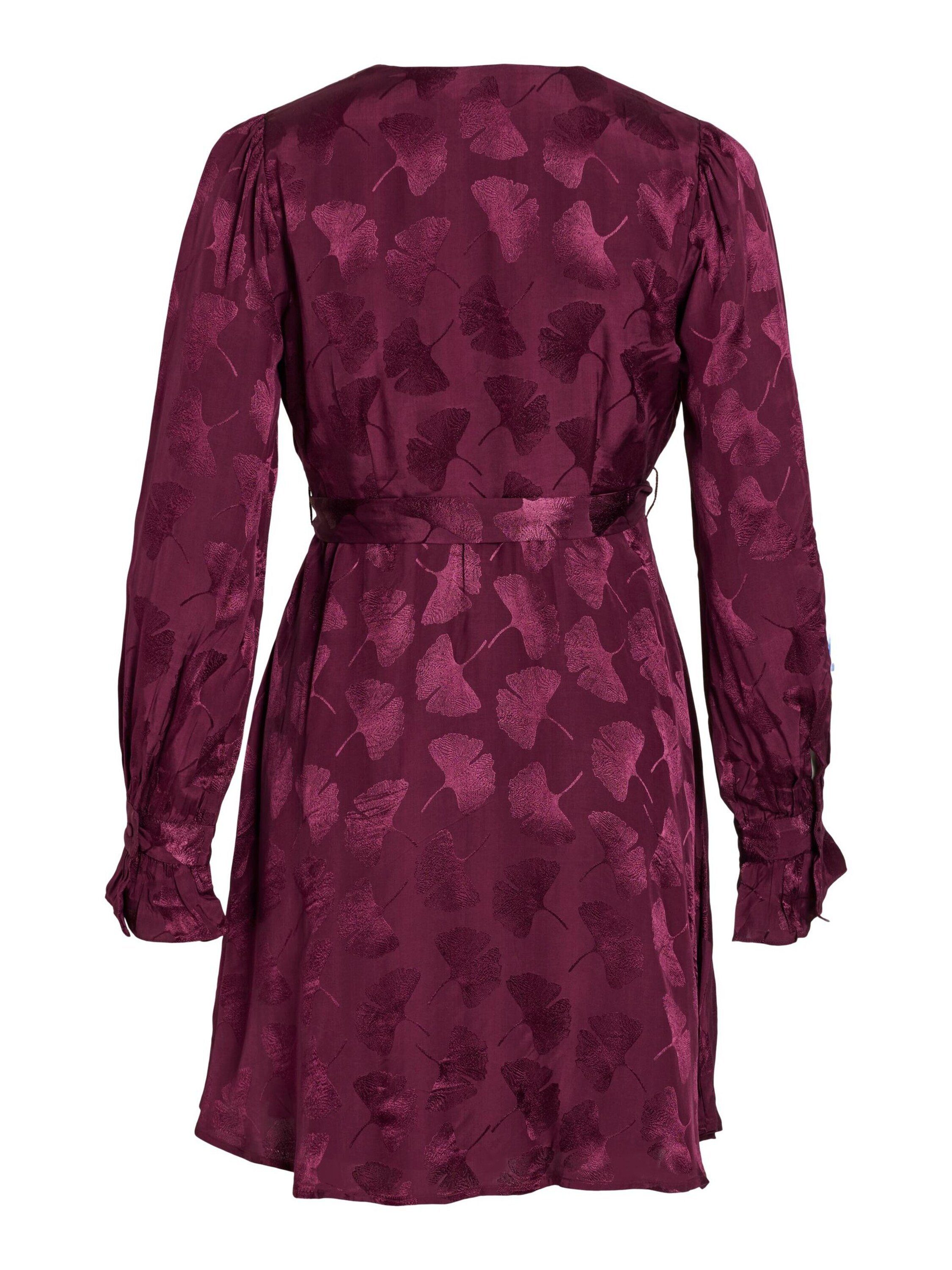 Vila Minikleid Emma 1 Tlg Rüschen Drapiertgerafft Wickel Design