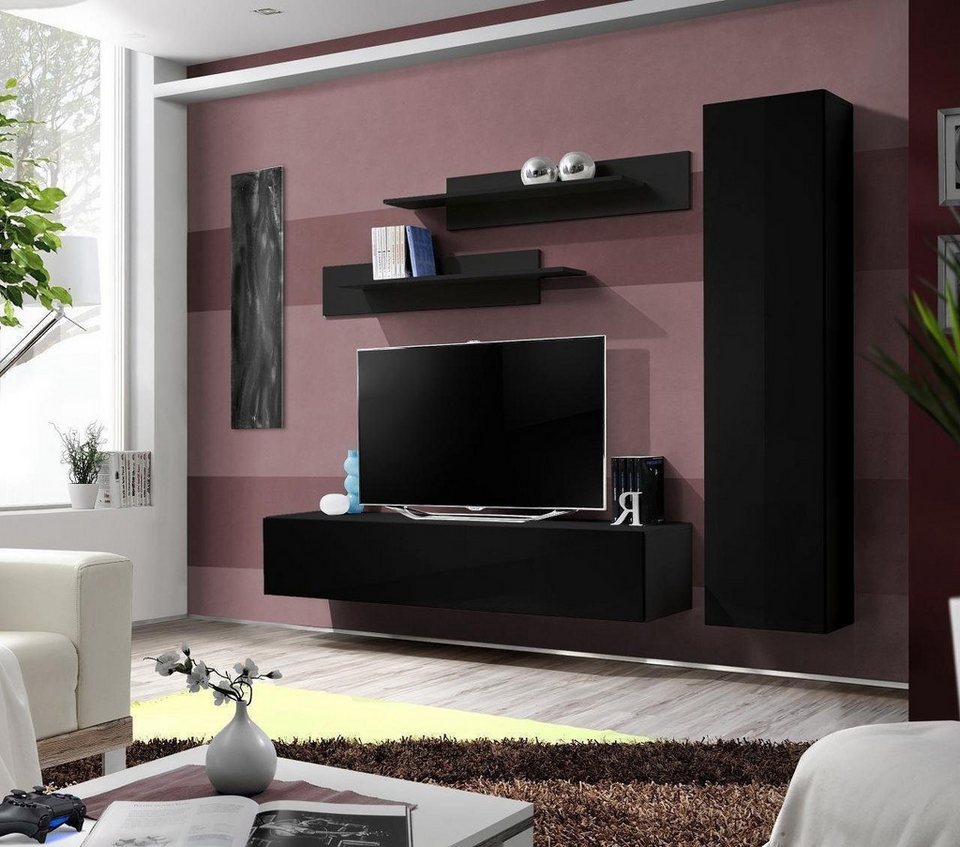 Xlmoebel Wohnzimmer Set Wandregal Komplett Designer Zeitgenössische