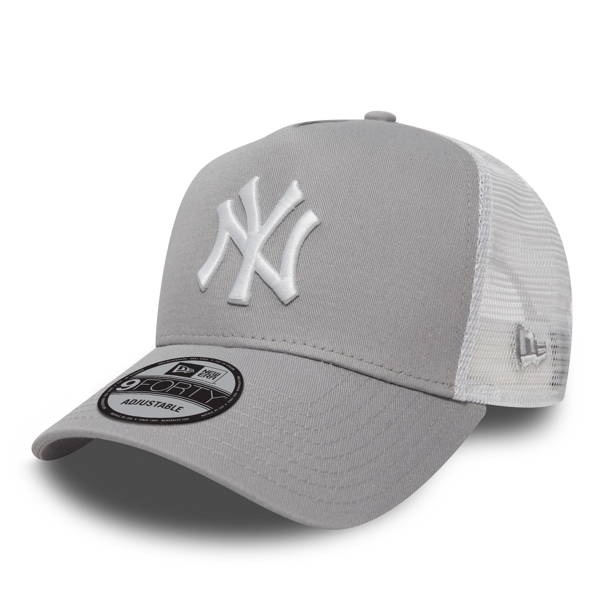 New Era Baseball Cap, Yankees-Logo auf der Vorderseite der Krone