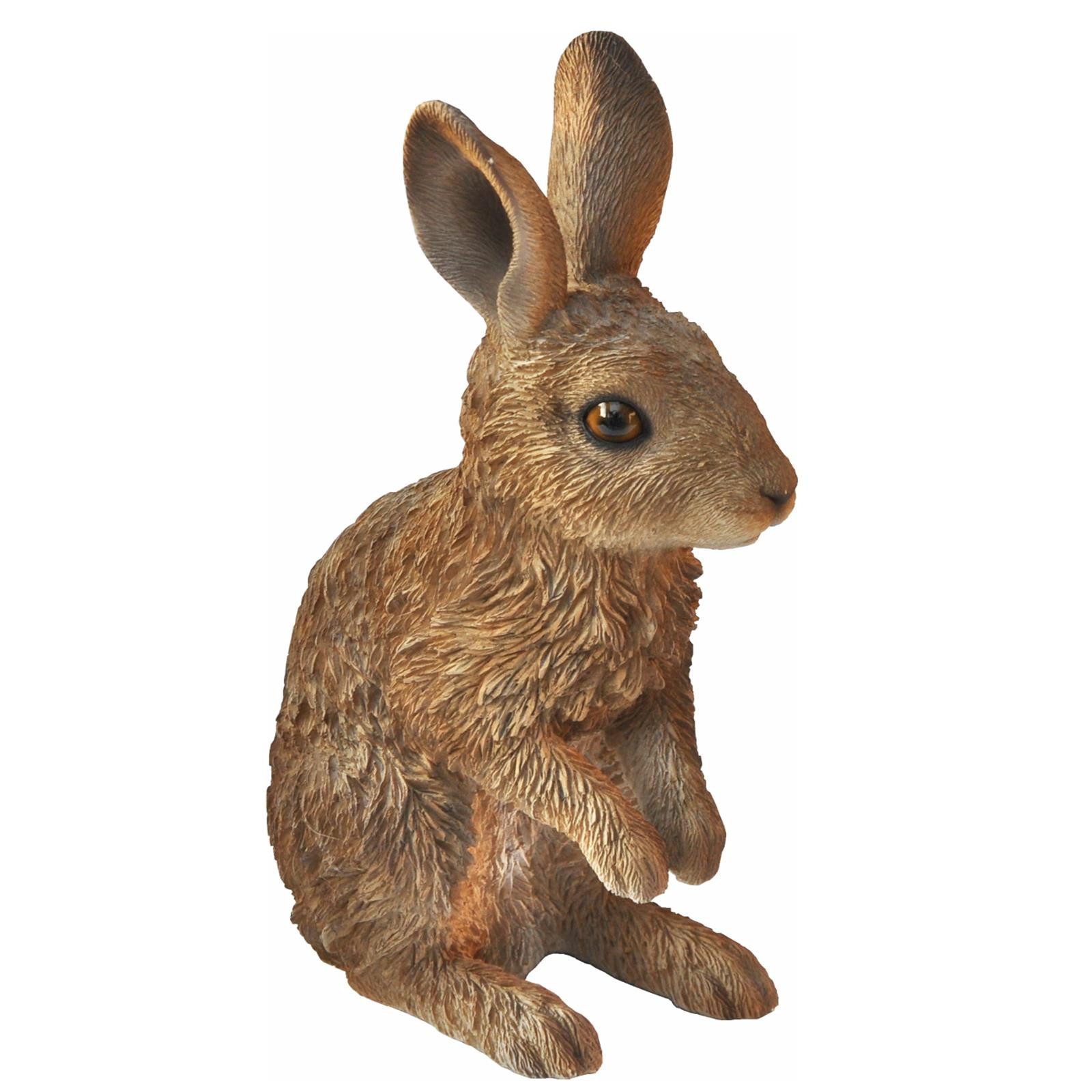 Dazikemo Gartenfigur Dekofigur Gartenfigur Hase 10 X 14 X 27 Cm