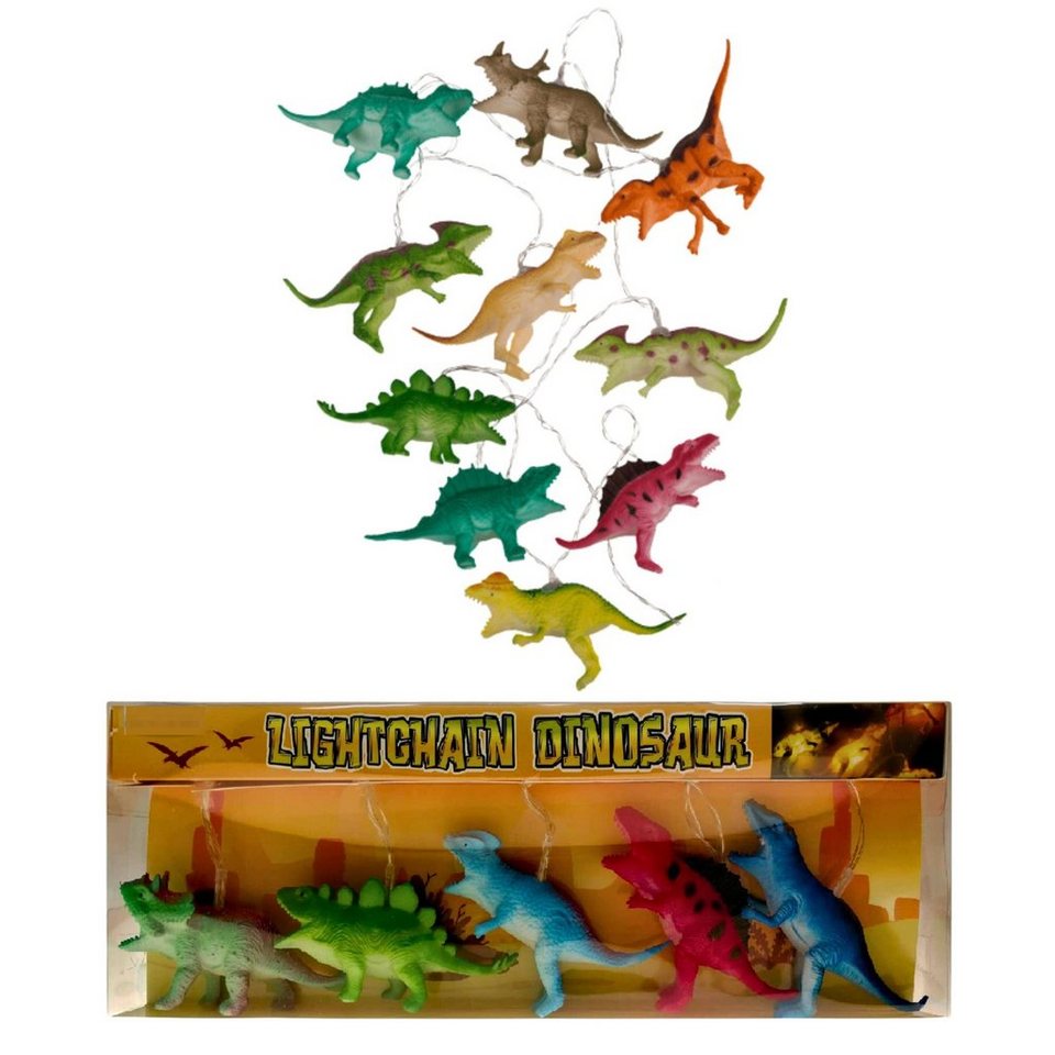 Bada Bing Led Lichterkette Led Dino Lichterkette Dinosaurier Ca 170 M