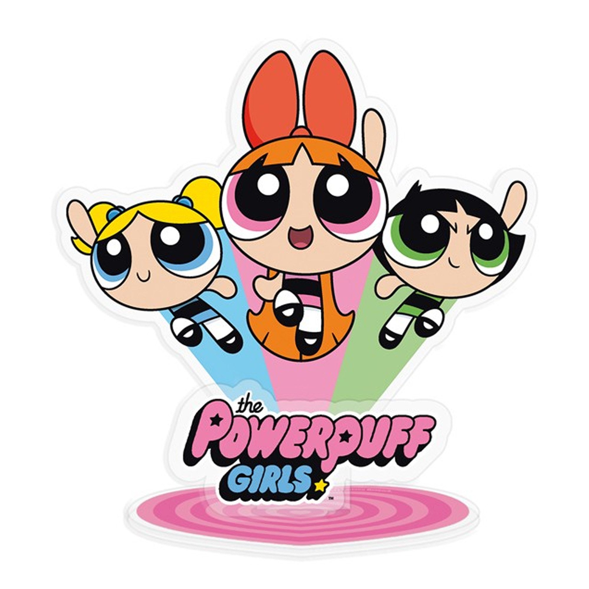 Abystyle Dekofigur Blossom Bubbles And Buttercup Acryl Figur Powerpuff