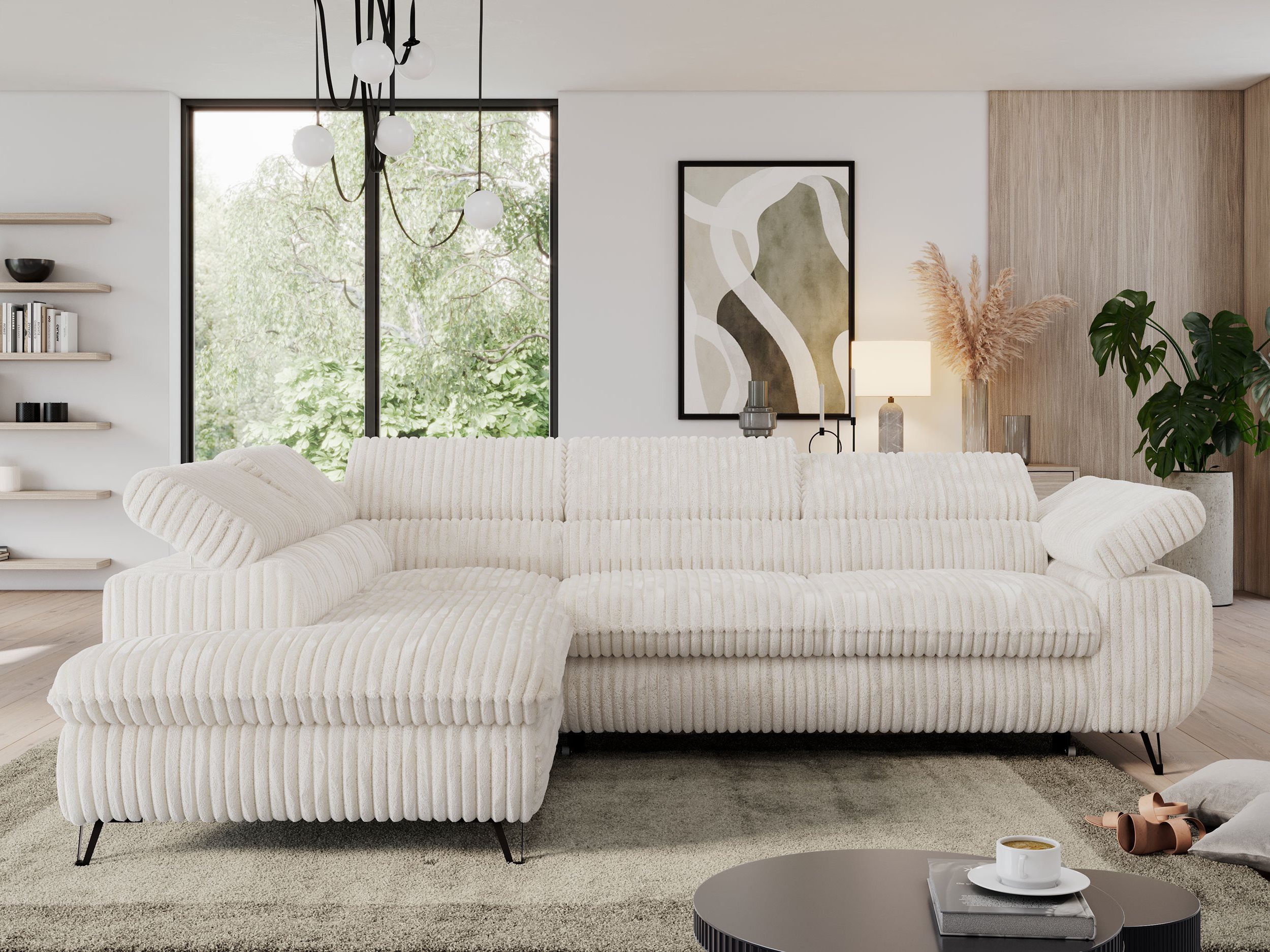 Beige Cordecksofas kaufen » Beige Cord Eckcouches | OTTO