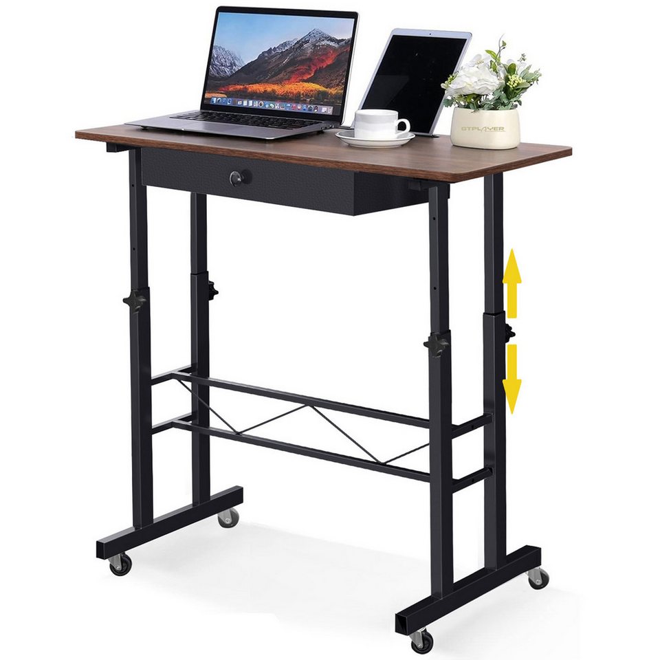 Gtplayer Gamingtisch Eckschreibtisch Schreibtisch Mit Regal Usb