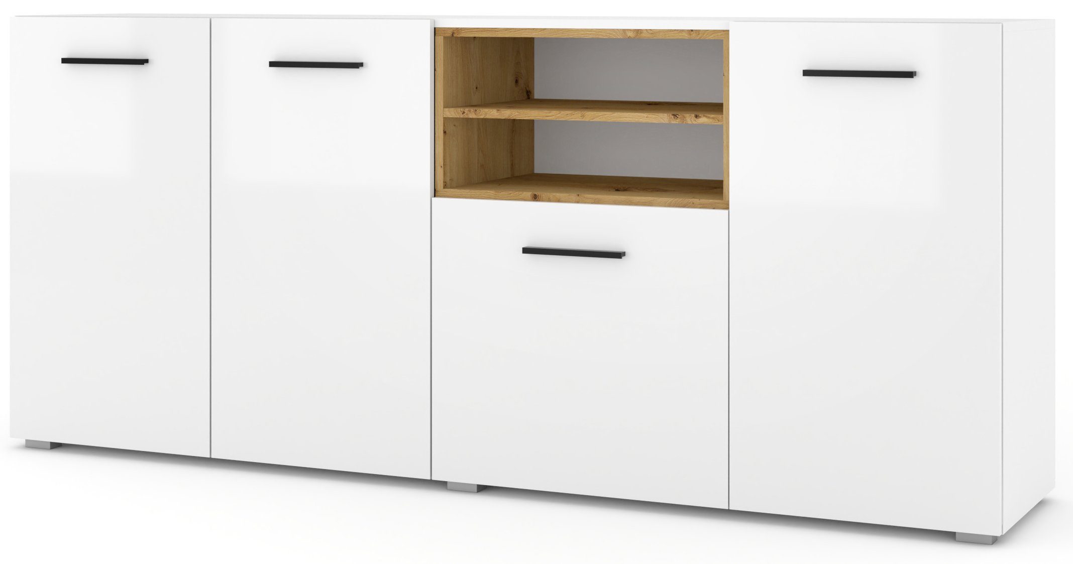 Domando Sideboard Sideboard Corleone M2 Breite 198cm Hochglanz