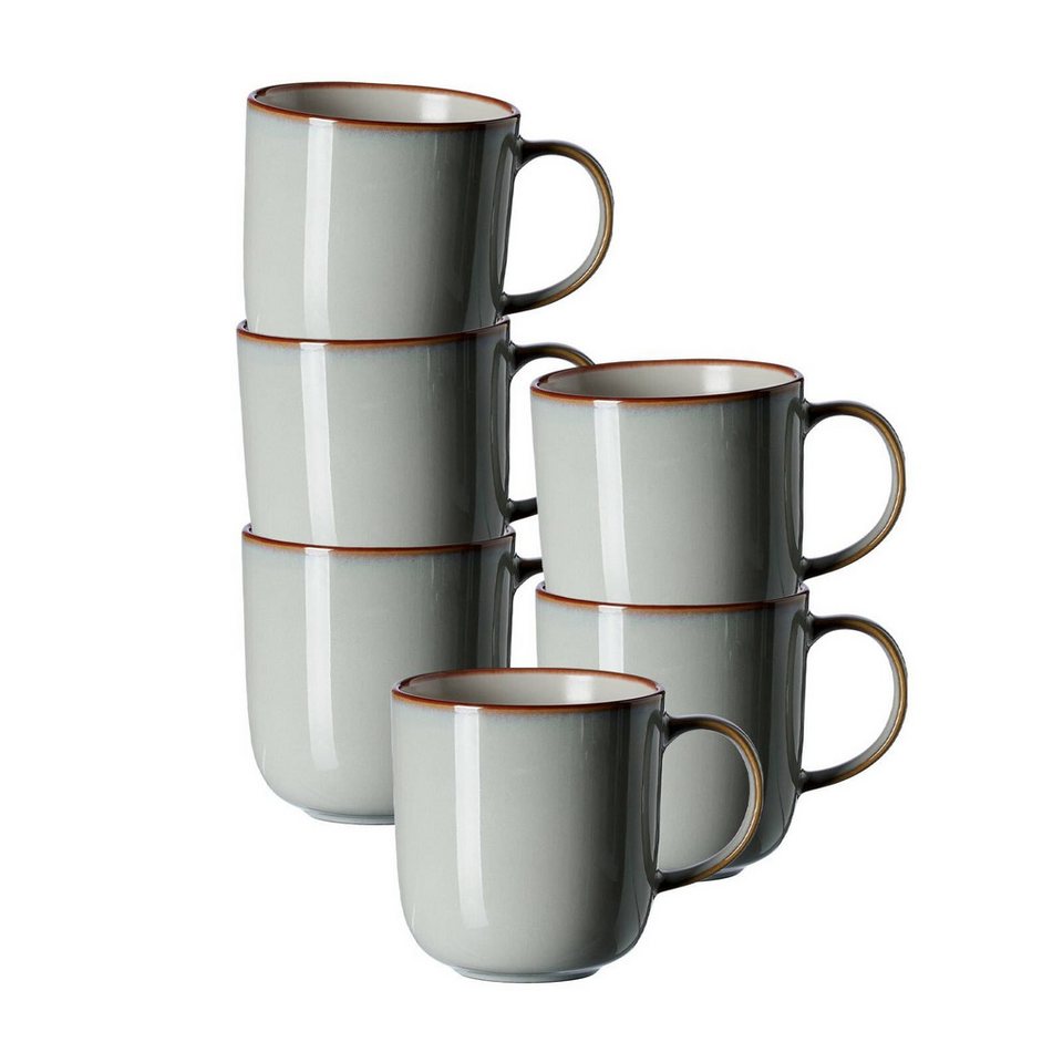 Ritzenhoff And Breker Becher Portofino Kaffeebecher 400 Ml 6er Set Steinzeug