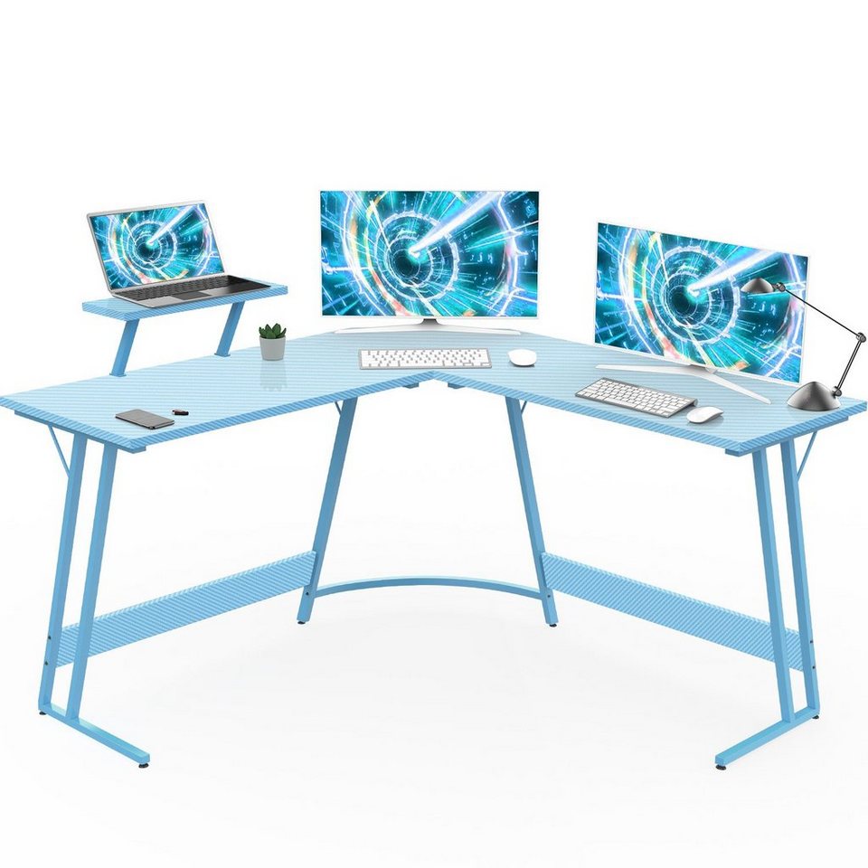 HOMALL Gamingtisch Computertisch 130 * 130cm Schreibtisch Gamer L ... HOMALL Gamingtisch Computertisch 130 * 130cm Schreibtisch Gamer L ...