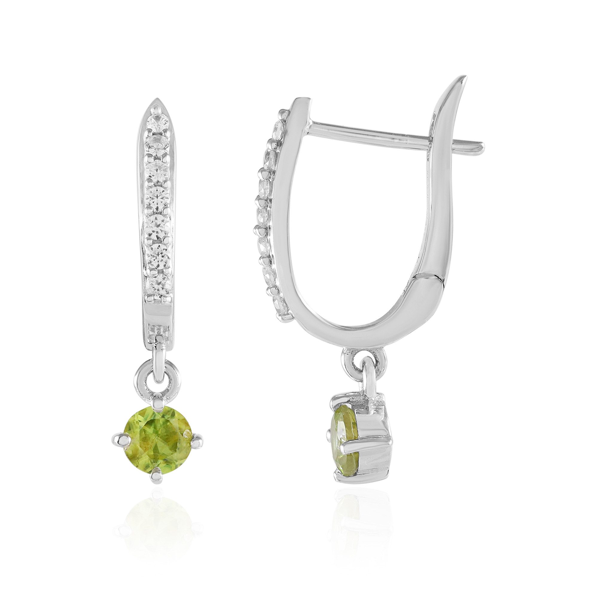 Cavill Ohrring-Set Tansanischer Spinell Goldplattierte Silberohrringe ...
