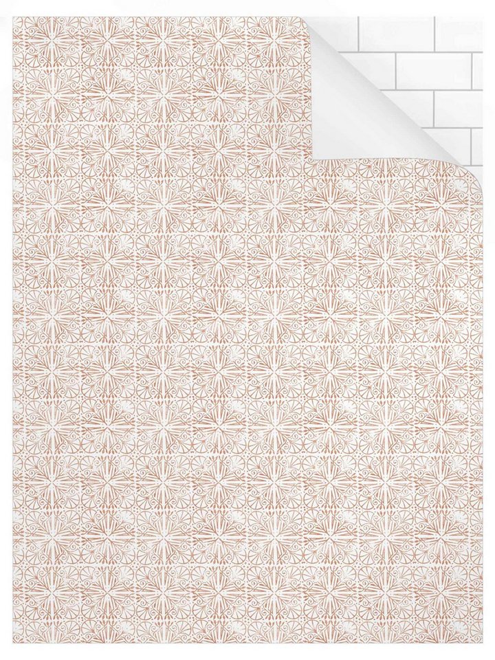 Bilderdepot24 Badrückwand Vintage Rosa Duschrückwand Ohne Bohren Dusche