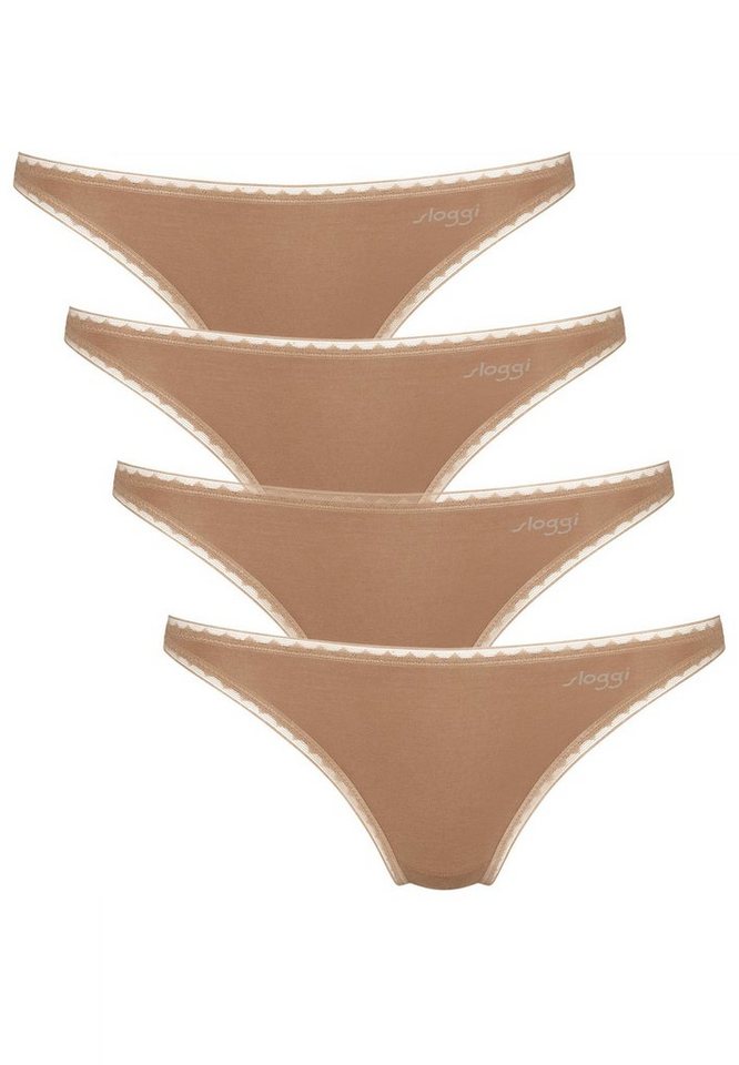 Sloggi Minislip 4er Pack Go Spar Set 4 St Mini Slip Baumwolle