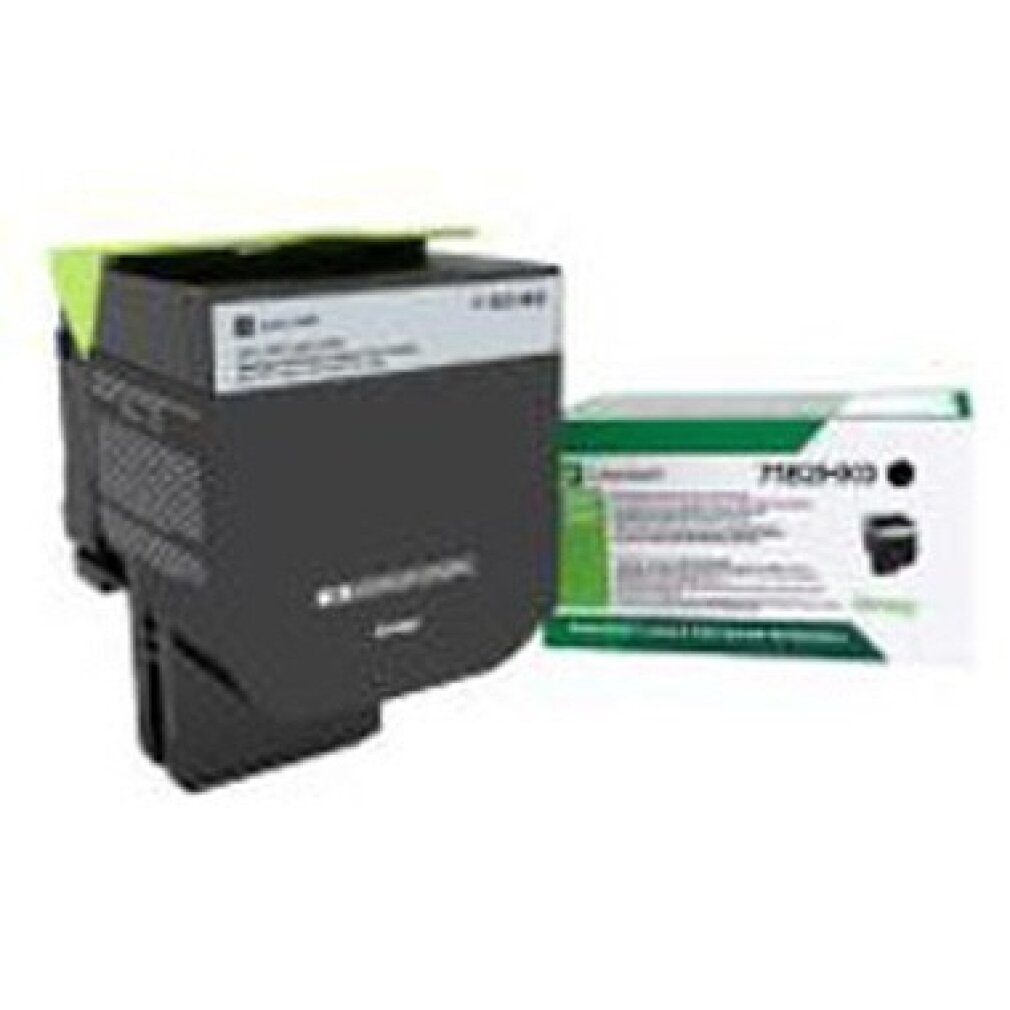 Lexmark Tonerpatrone Cartridge Black Schwarz Return (71B2HK0)