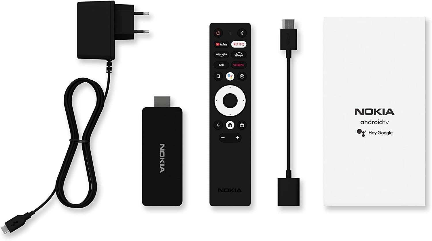 Nokia Streaming-Stick 800 Android TV HDMI Stick, (beleuchtete ...