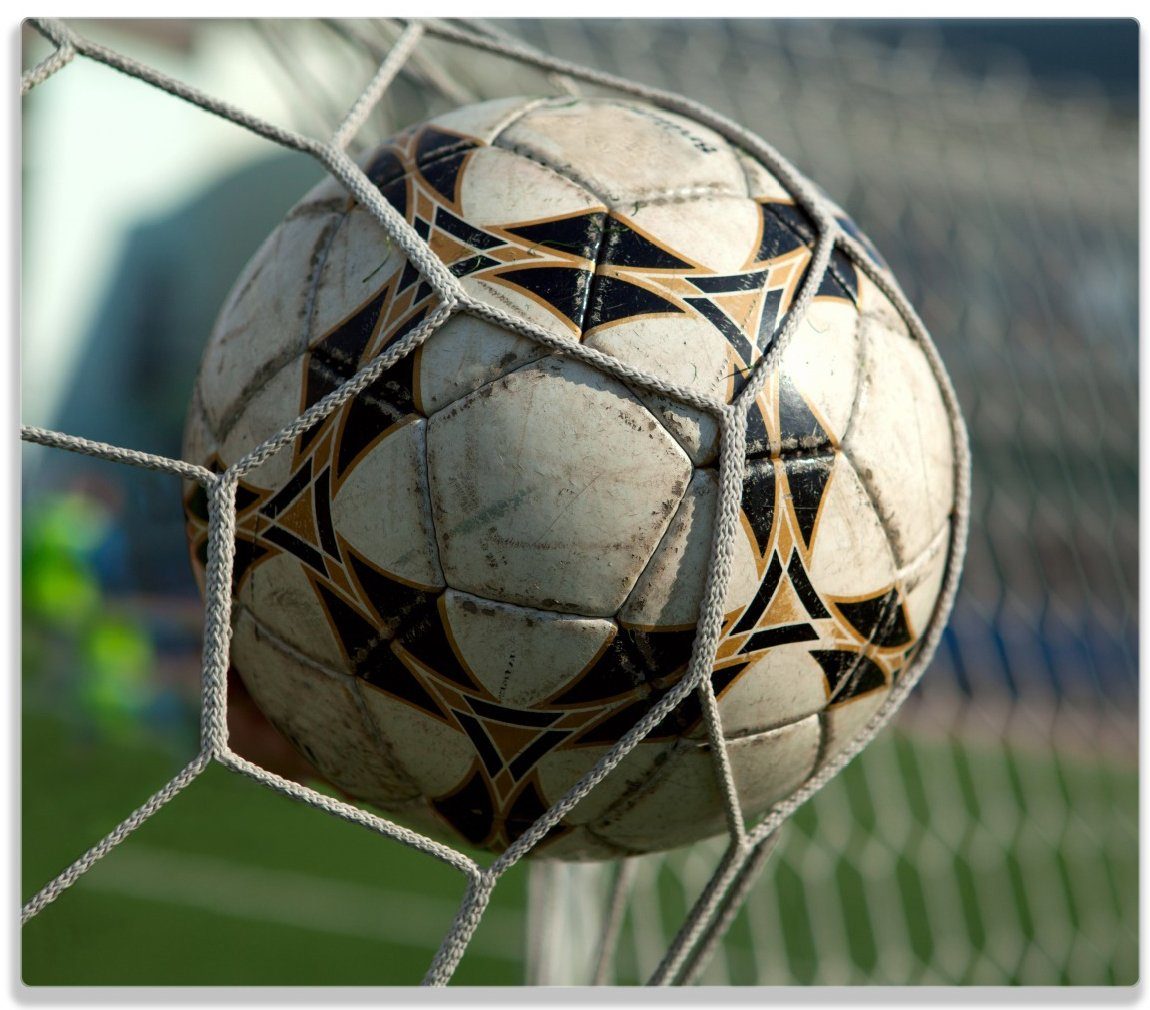 Wallario Herd Abdeckplatte Fußball Ball Im Tor Bolzplatz Esg