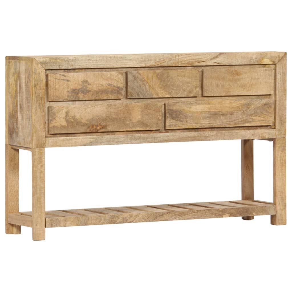 vidaXL Sideboard Sideboard 120 x 30 x 75 cm Massivholz Mango