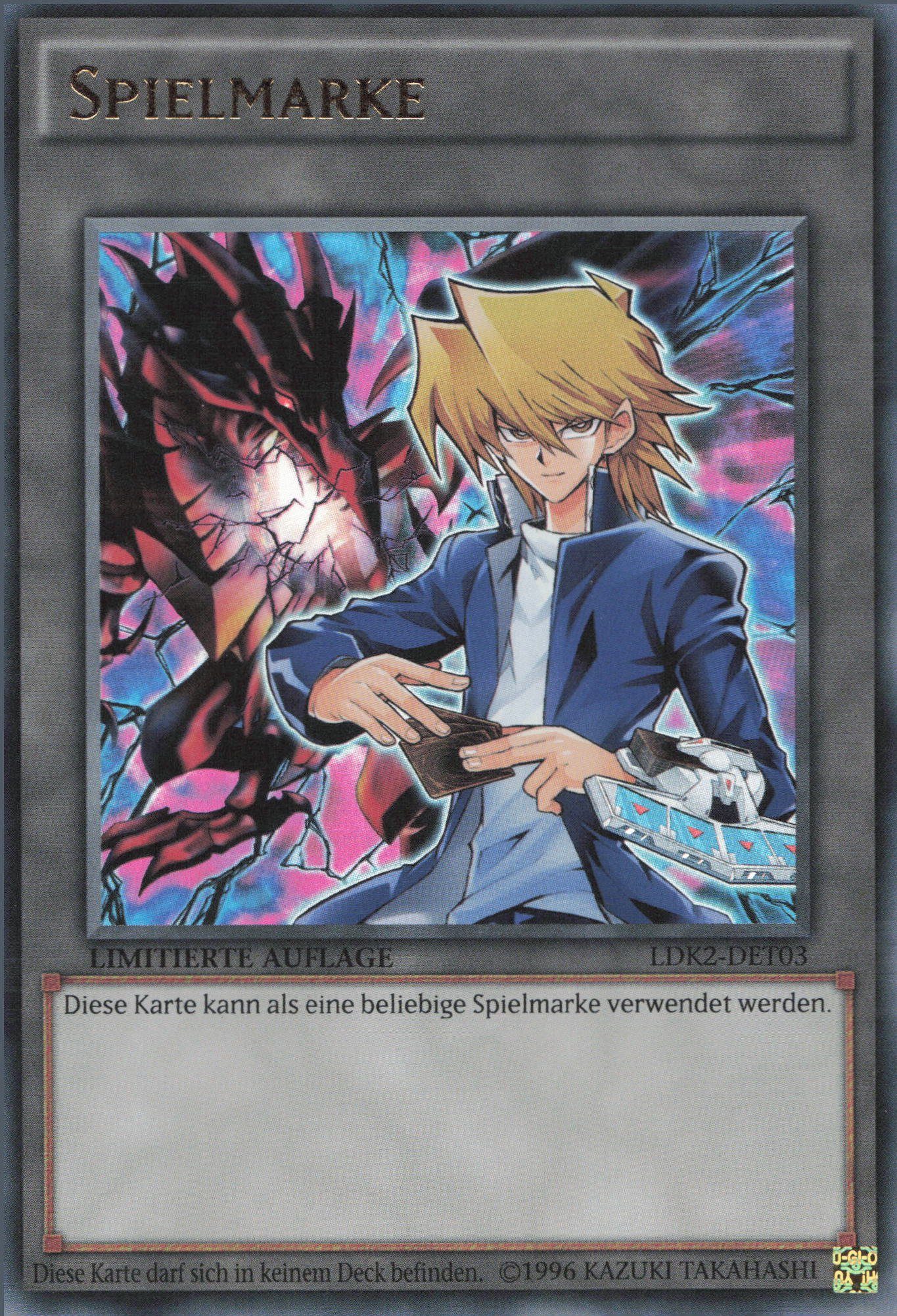 Recollectibles Sammelkarte Yugioh Karte Joey And Red Eyes B Dragon Token