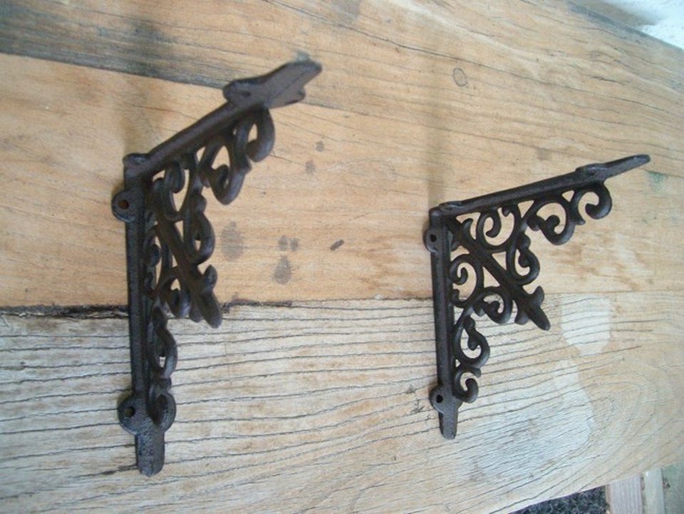 Deko Impression Wandregalhalter Regalwinkel 2er Set Regalträger