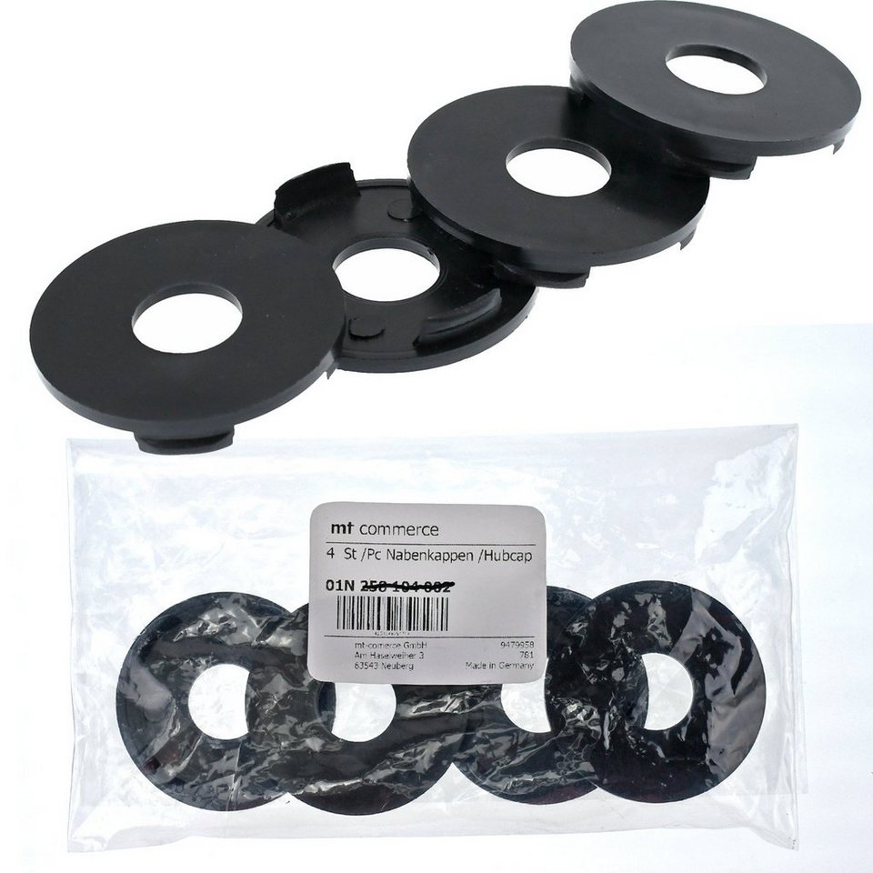 RKC Radkappe 4X 54,1mm Nabenkappen Radnaben Kappen Schwarz Flach für ... RKC Radkappe 4X 54,1mm Nabenkappen Radnaben Kappen Schwarz Flach für ...