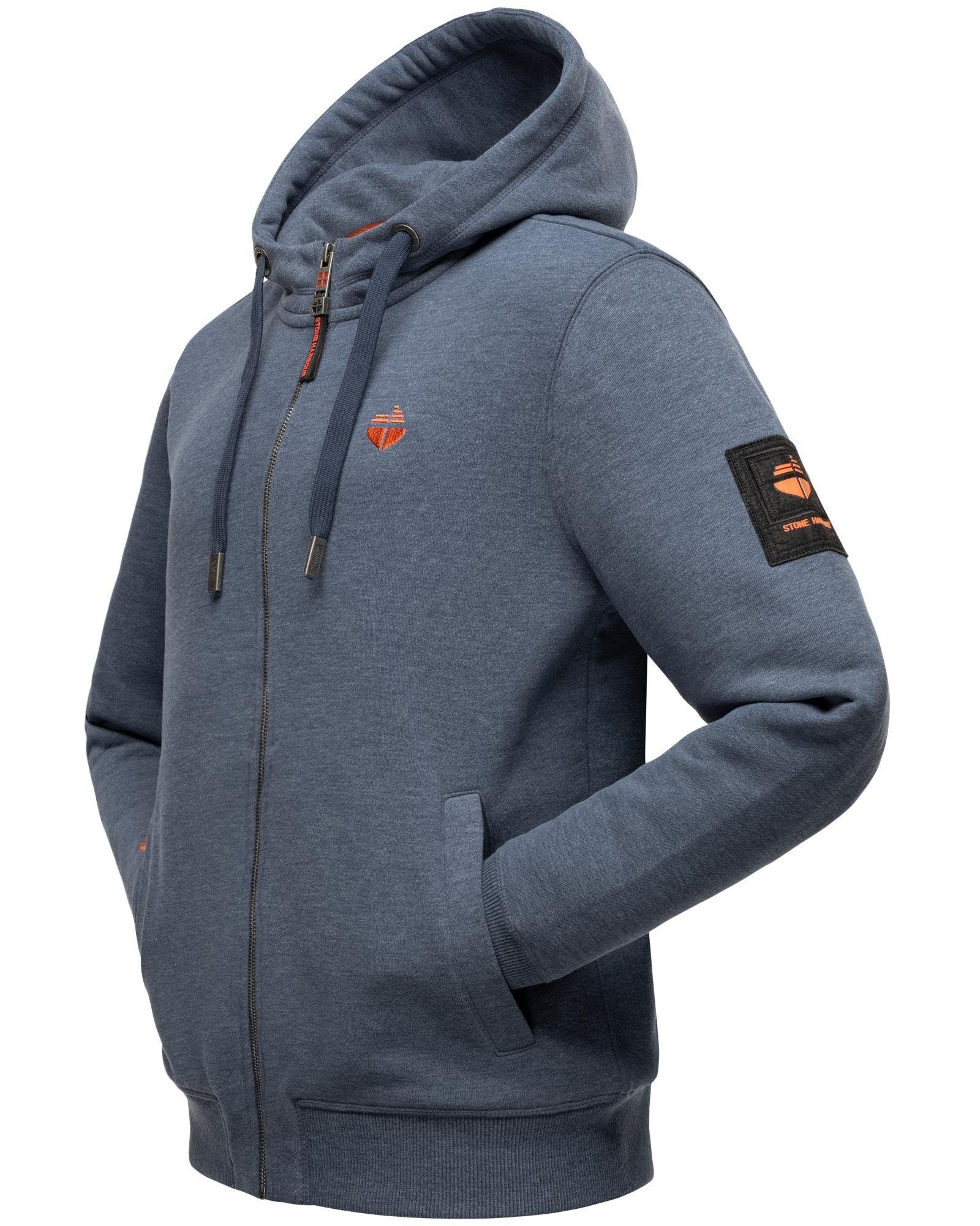Stone Harbour Kapuzensweatjacke Billie Joy Herren Basic Sweatjacke