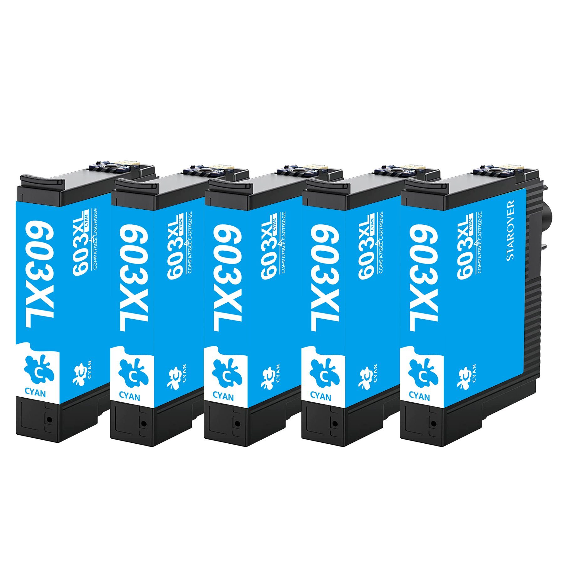 Starover Für Epson 603xl Multipack Tintenpatrone Wf 2810 Wf 2830 Xp