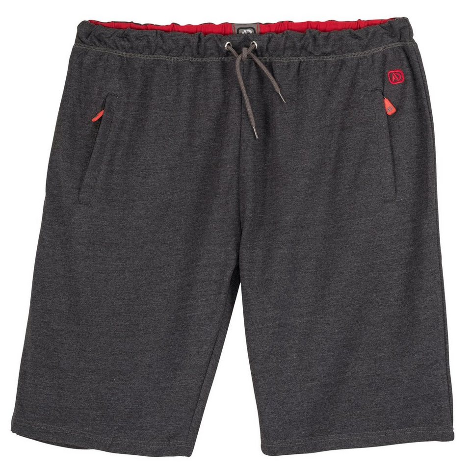 Adamo Shorts Große Größen Herren Jogging Shorts Moritz Anthrazit