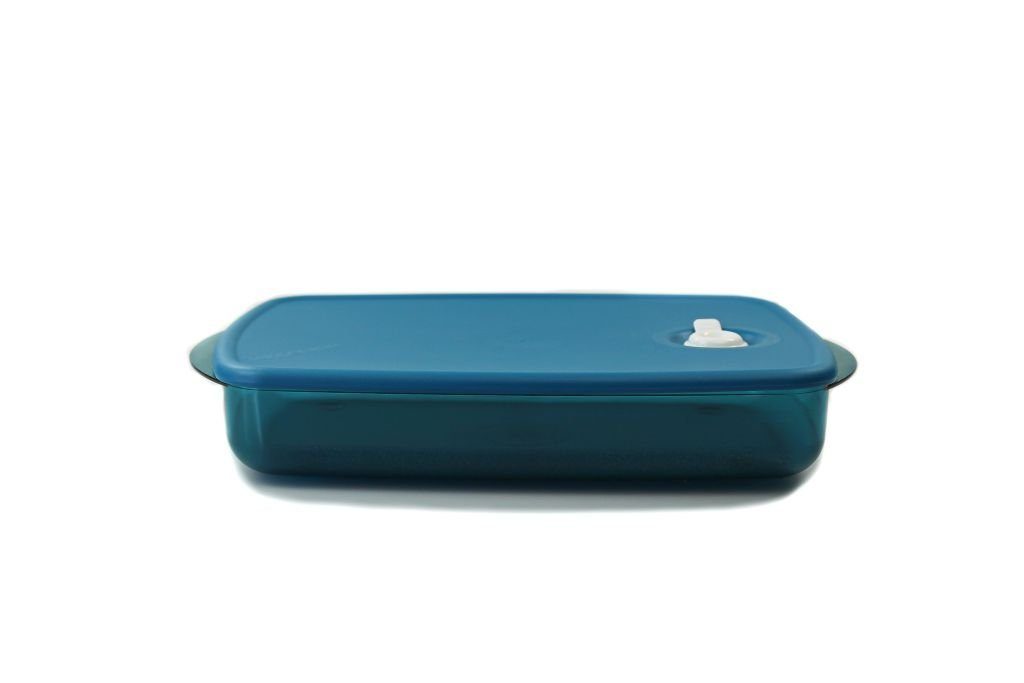 TUPPERWARE Mikrowellenbehälter Micro Cook mit Ventil 1,4 L türkis ...